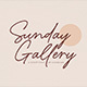 Sunday Gallery, Fonts | GraphicRiver