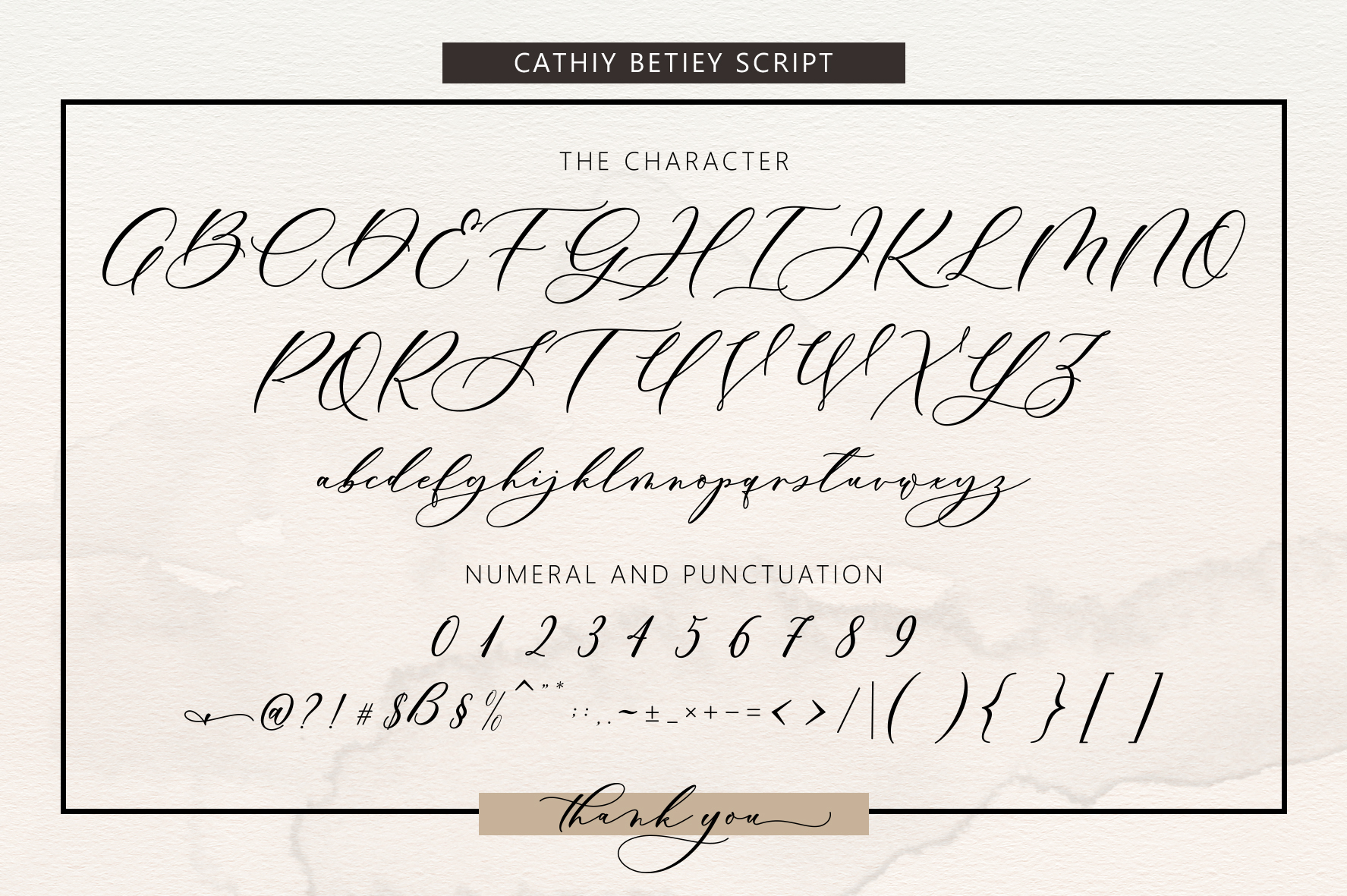 Cathiy Betiey, Fonts | GraphicRiver