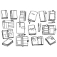 Doodle Illustration Set of Notebooks , Vectors | GraphicRiver