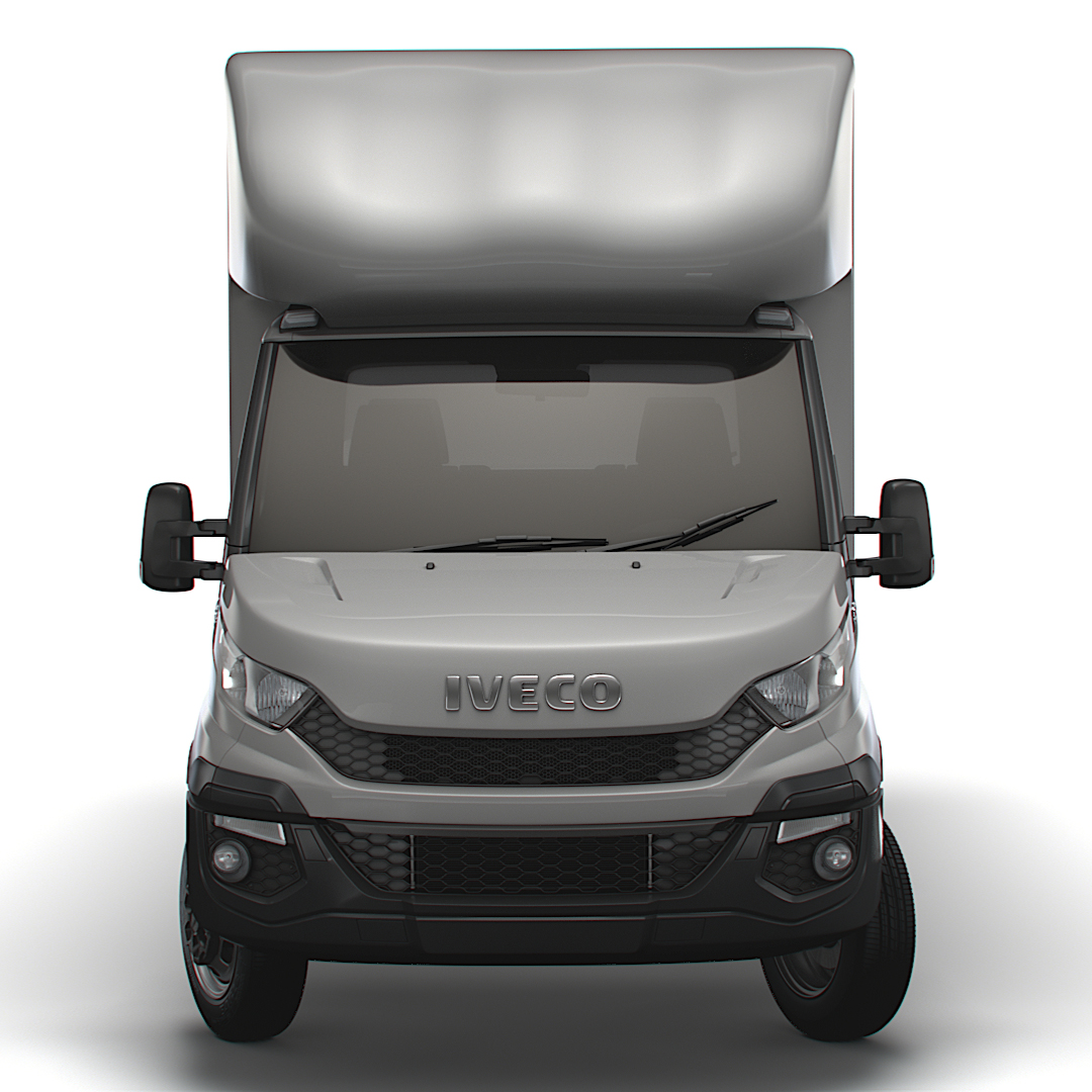 Iveco Daily Luton Box Tail Lift 2014 by creator_3d | 3DOcean