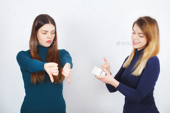 Quitting smoking concept. Hand is refusing cigarette offer. Stock Photo ...