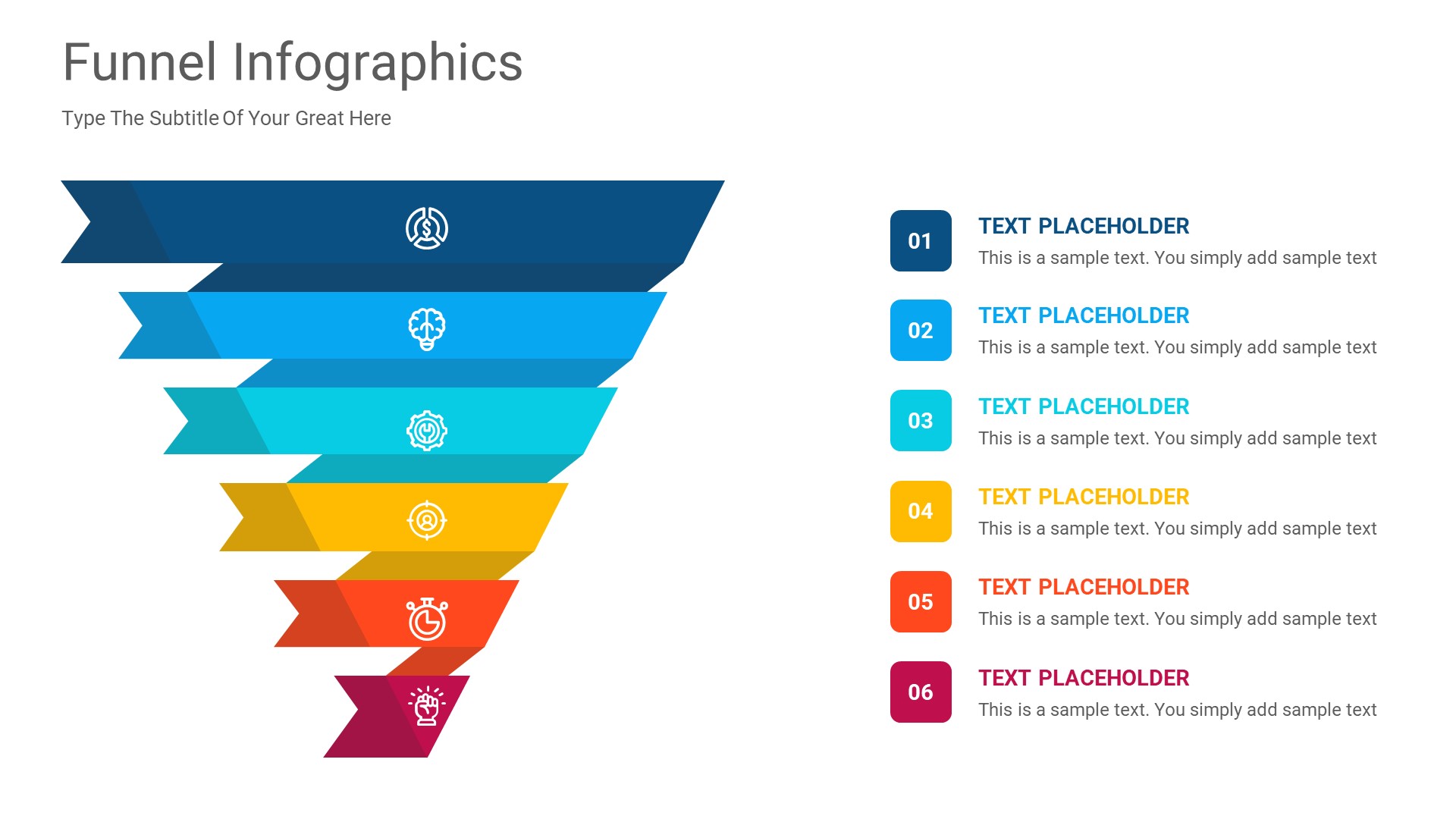 Funnel Diagrams PowerPoint Presentation Template, Presentation Templates