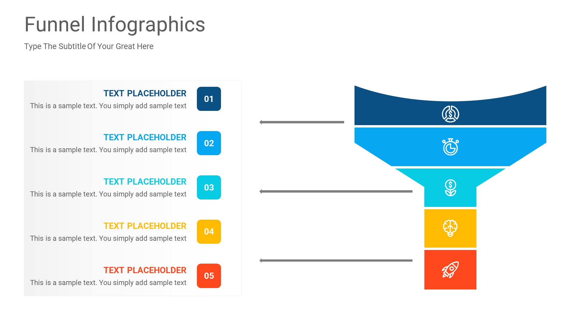 Funnel Diagrams PowerPoint Presentation Template, Presentation Templates