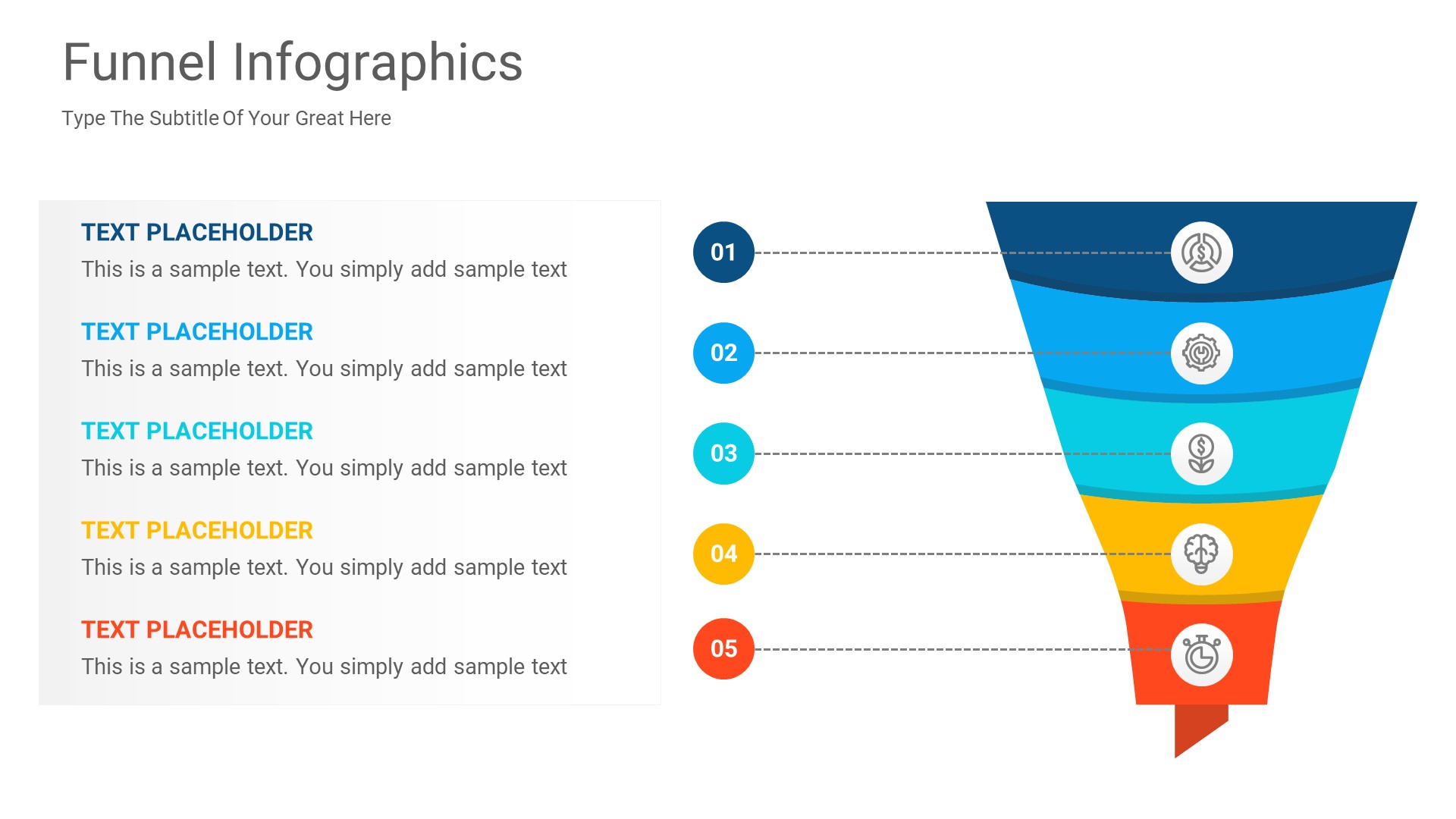 Funnel Diagrams PowerPoint Presentation Template, Presentation Templates