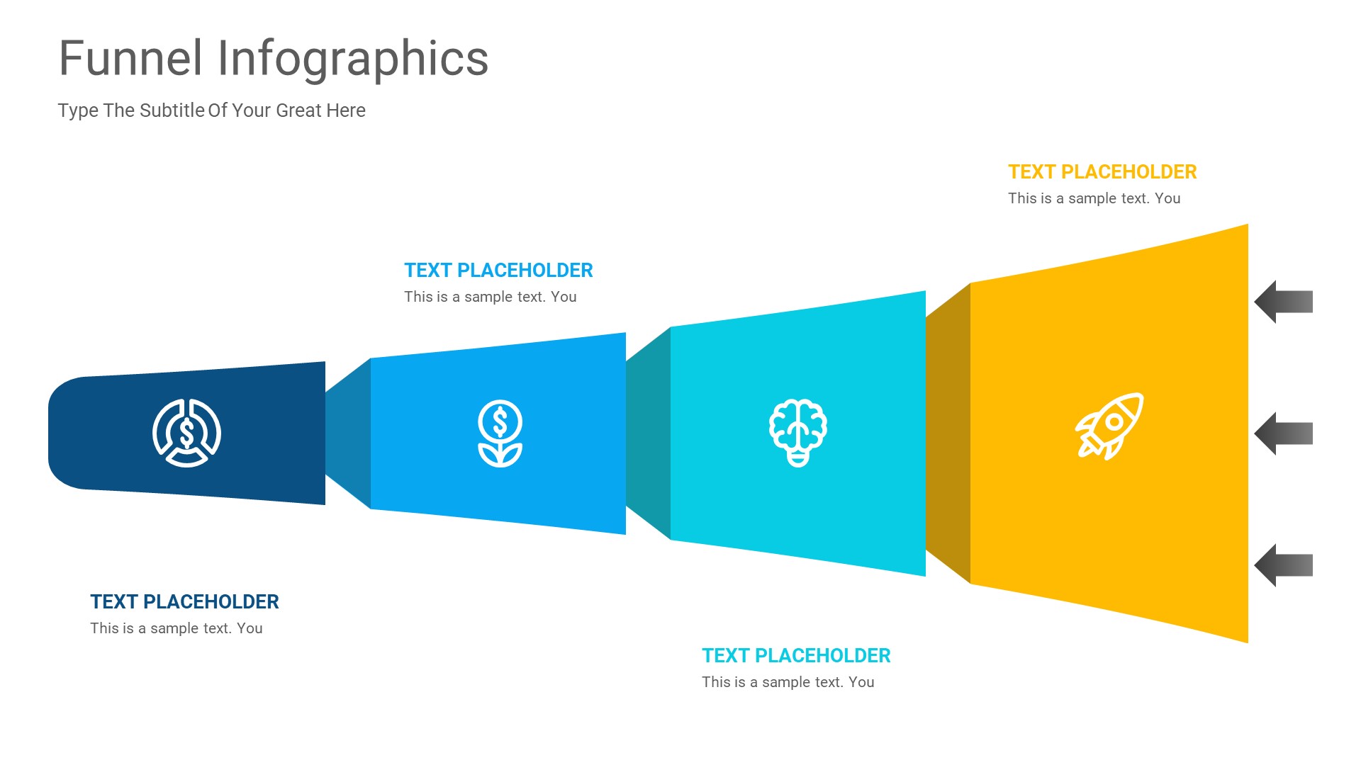 Funnel Diagrams PowerPoint Presentation Template, Presentation Templates