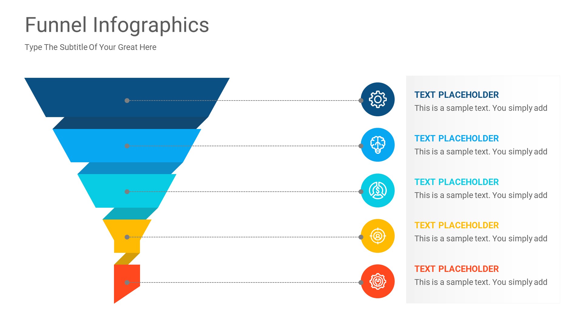 Funnel Diagrams PowerPoint Presentation Template, Presentation Templates
