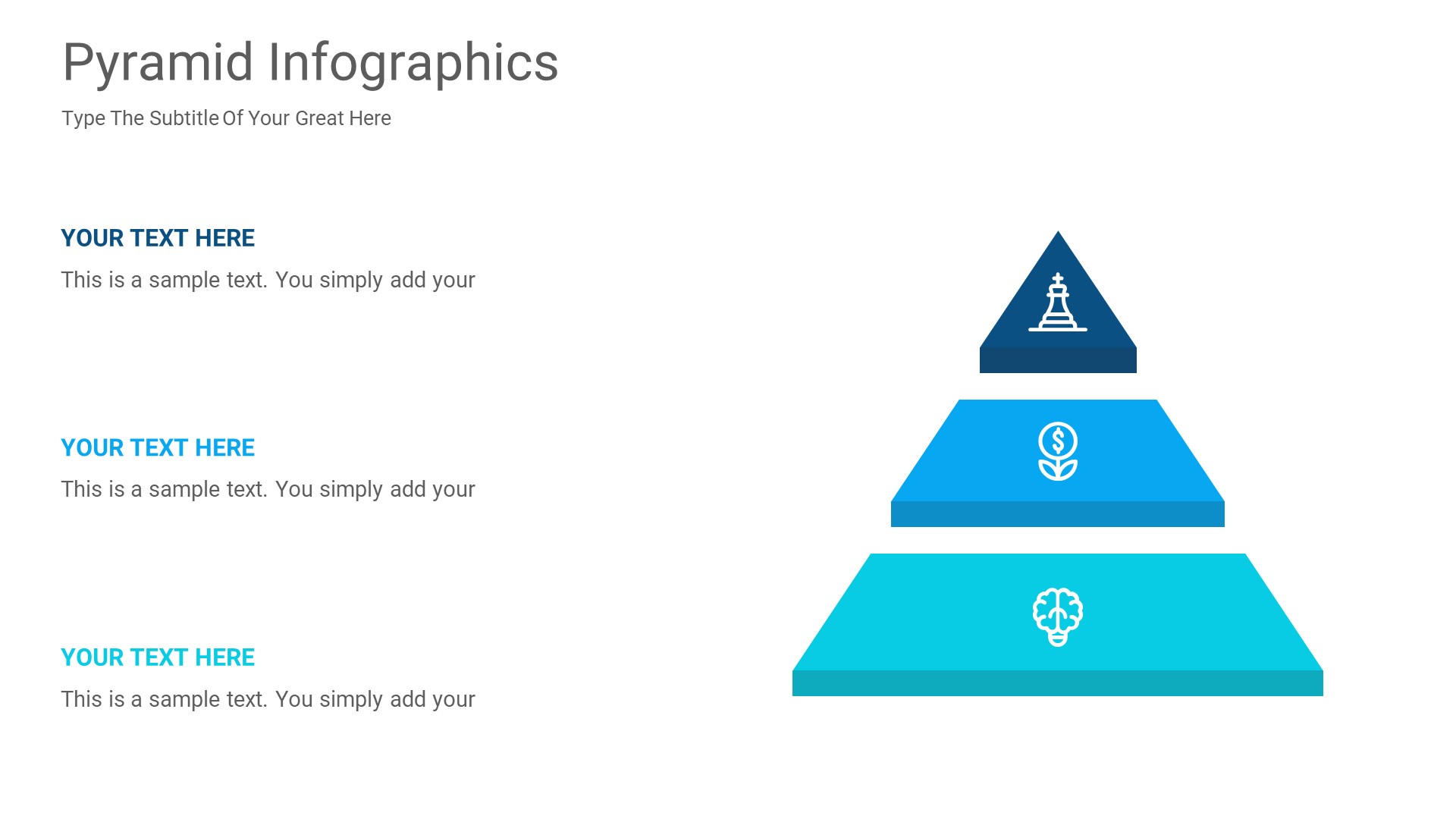 Pyramid Infographics PowerPoint Template diagrams, Presentation Templates