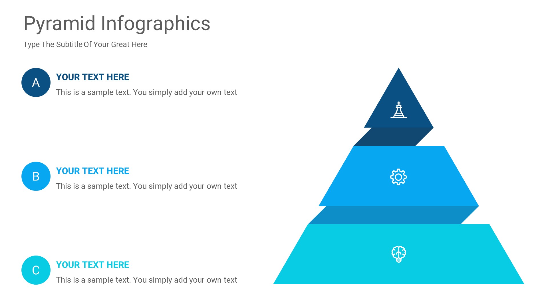 Pyramid Infographics PowerPoint Template diagrams, Presentation Templates