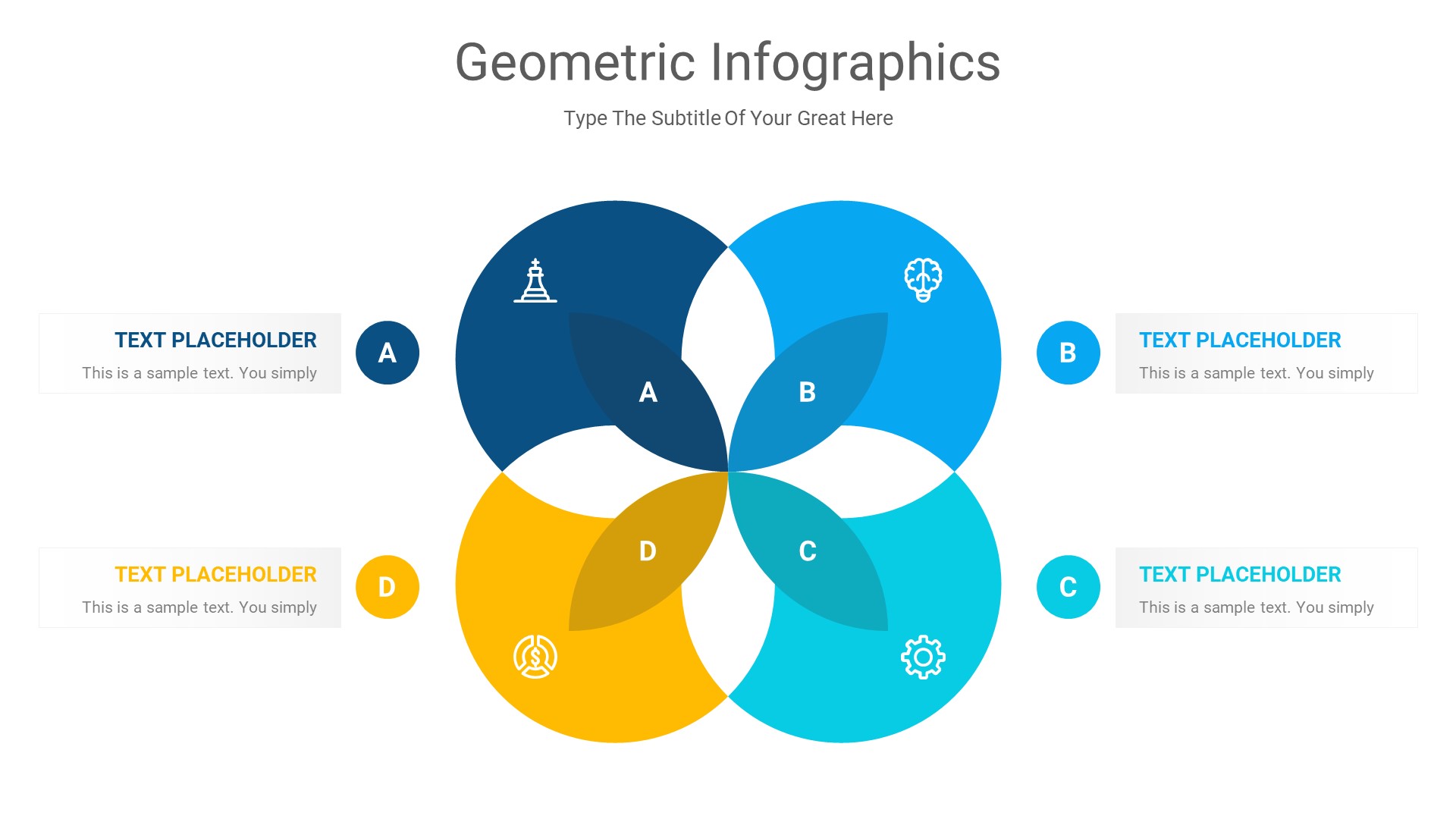 Geometric Infographics PowerPoint Template diagrams, Presentation Templates