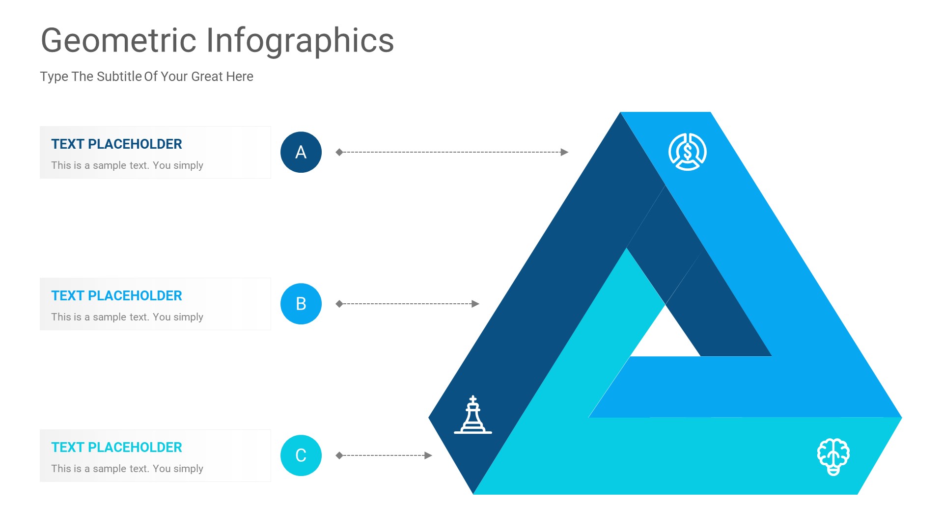 Geometric Infographics PowerPoint Template diagrams, Presentation Templates