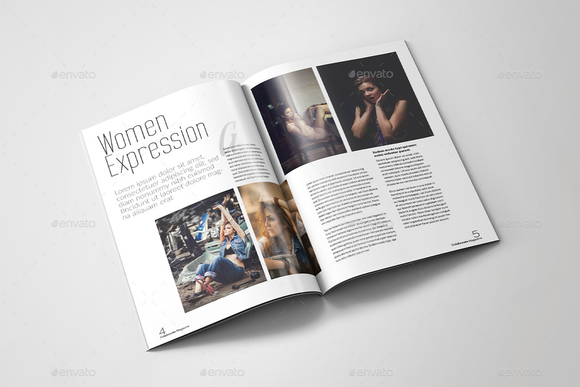 Corlaborate - Magazine, Print Templates | GraphicRiver