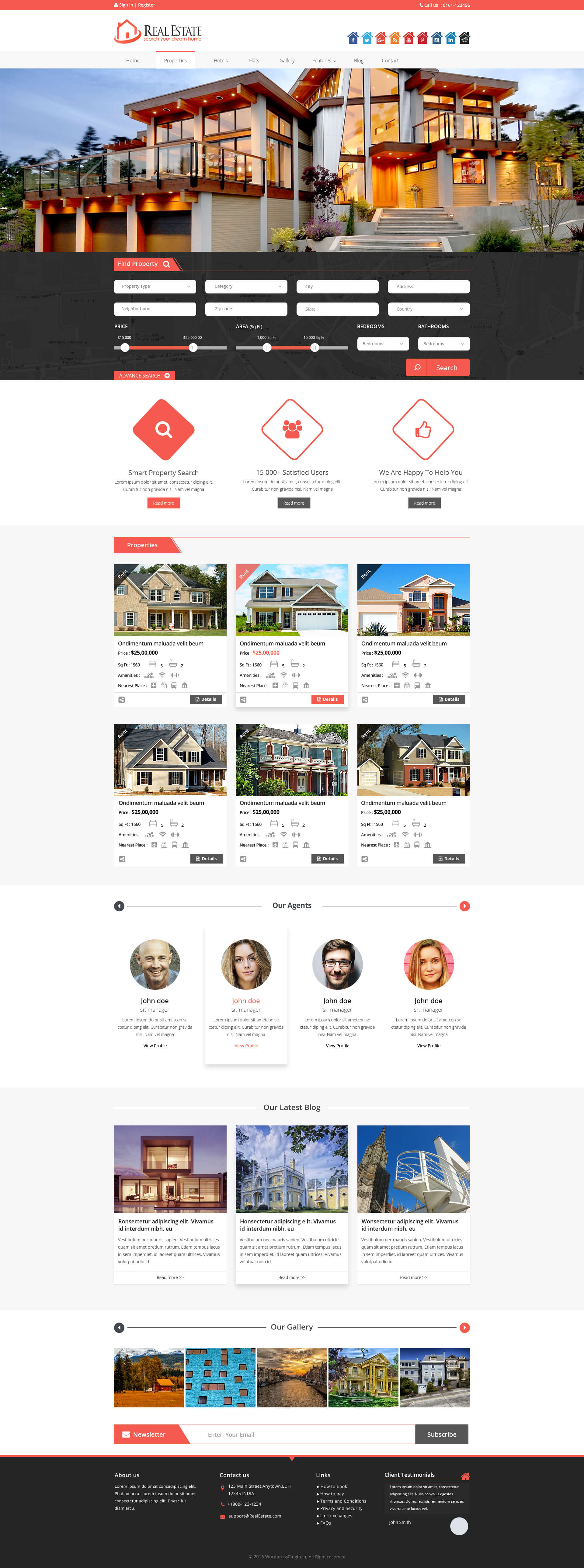 Real Estate Html Templete by TmdStudio | ThemeForest
