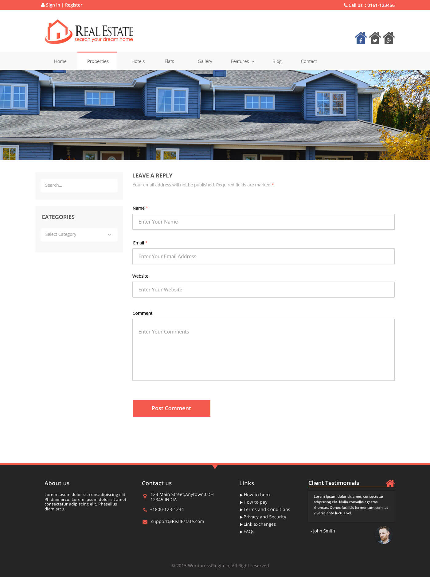 Real Estate Html Templete by TmdStudio | ThemeForest