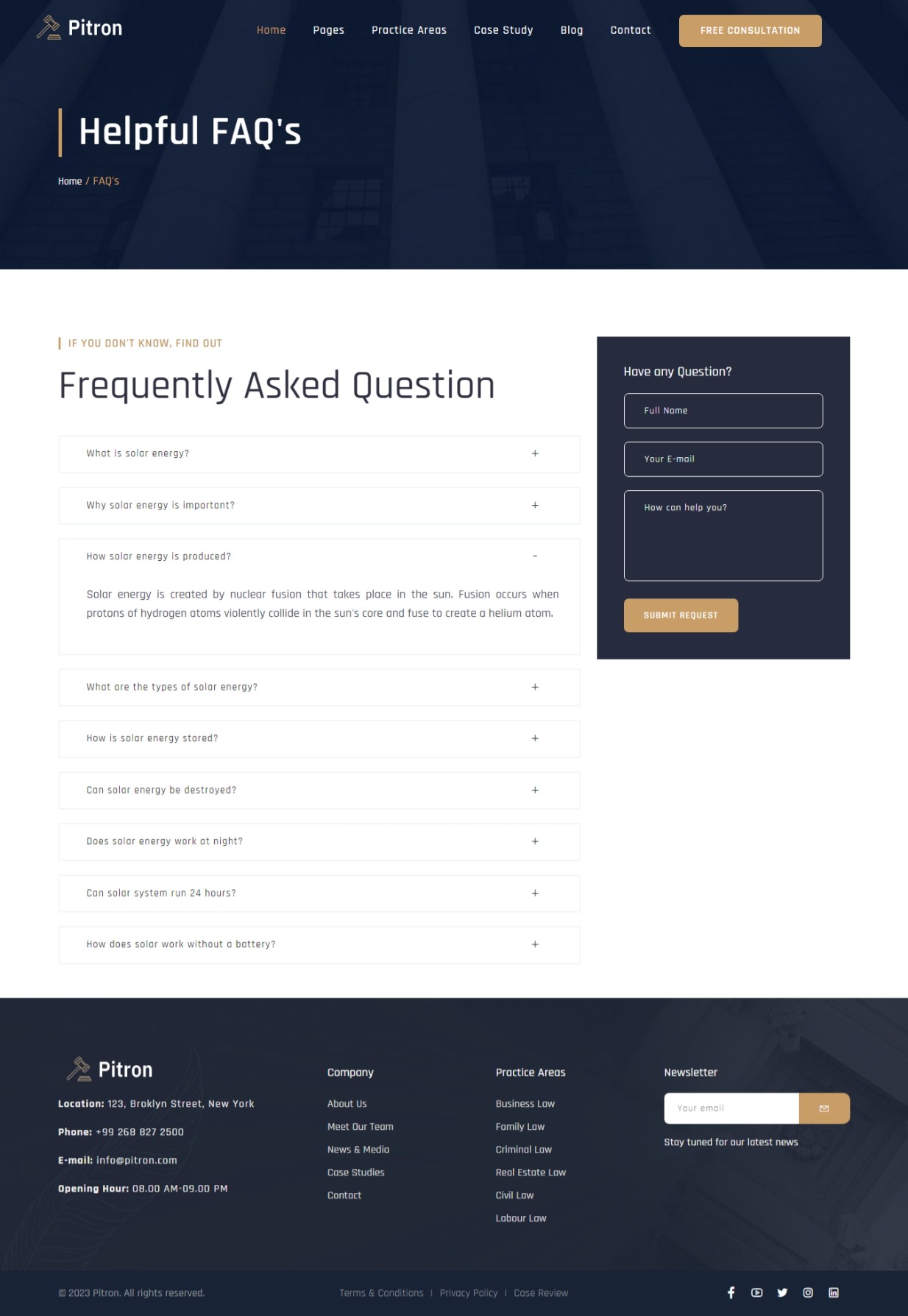 Pitron - Lawyers & Law Firm Vue Js Template by DevGalaxy | ThemeForest