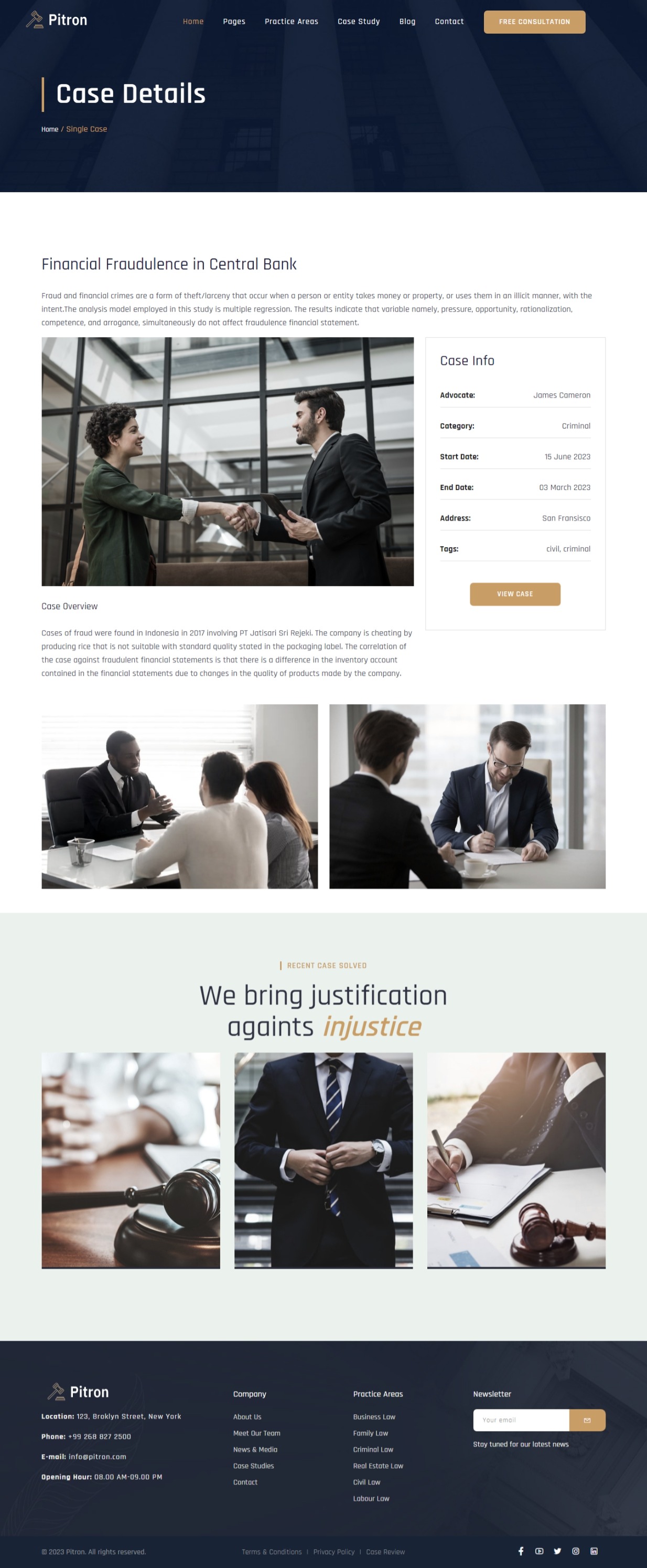 Pitron - Lawyers & Law Firm Vue Js Template by DevGalaxy | ThemeForest