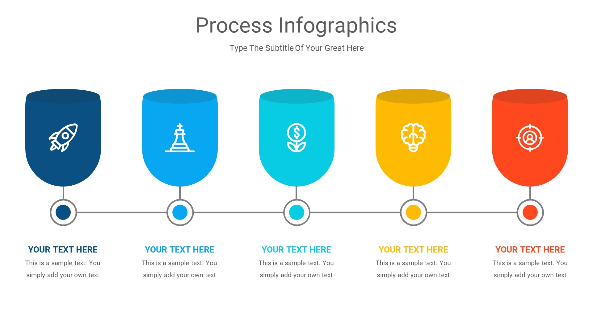 Process Infographics PowerPoint Template diagrams, Presentation Templates