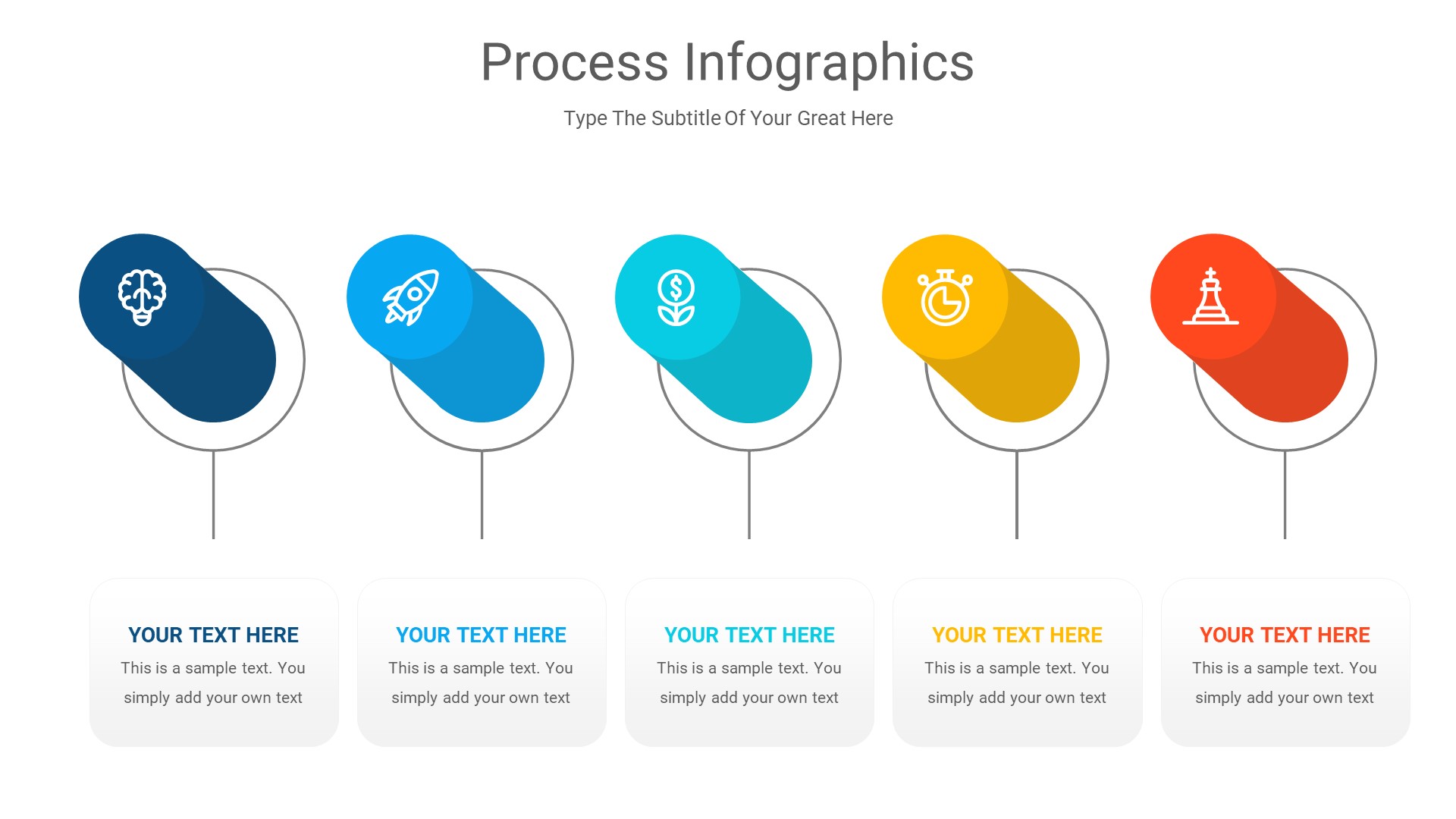 Process Infographics PowerPoint Template diagrams, Presentation Templates