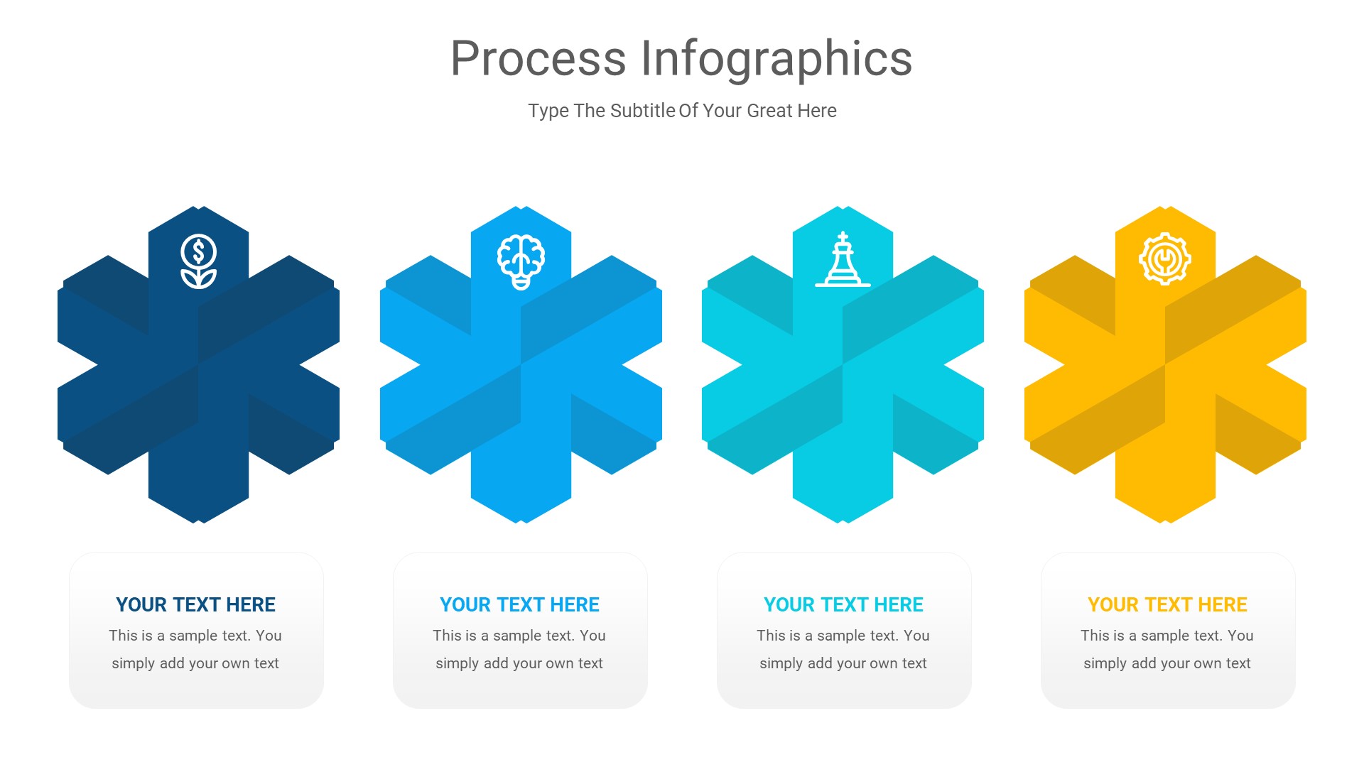 Process Infographics PowerPoint Template diagrams, Presentation Templates