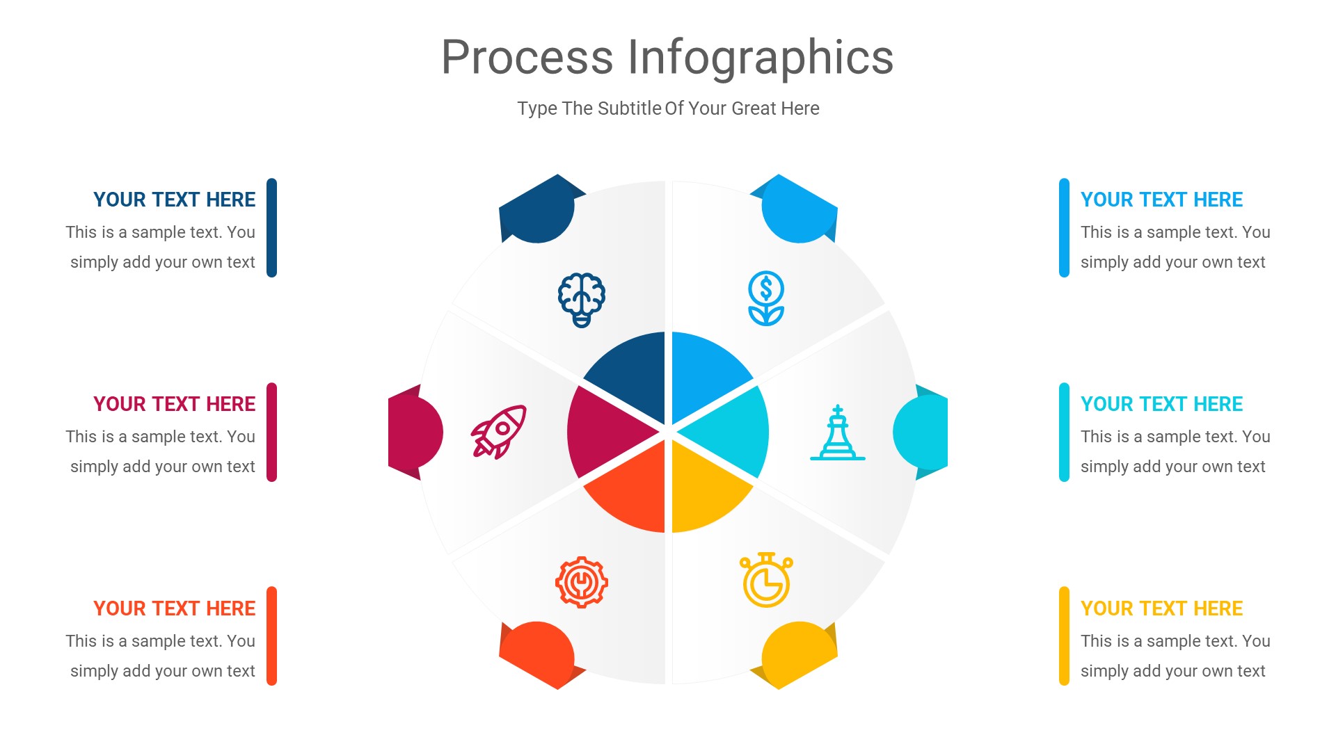 Process Infographics PowerPoint Template diagrams, Presentation Templates