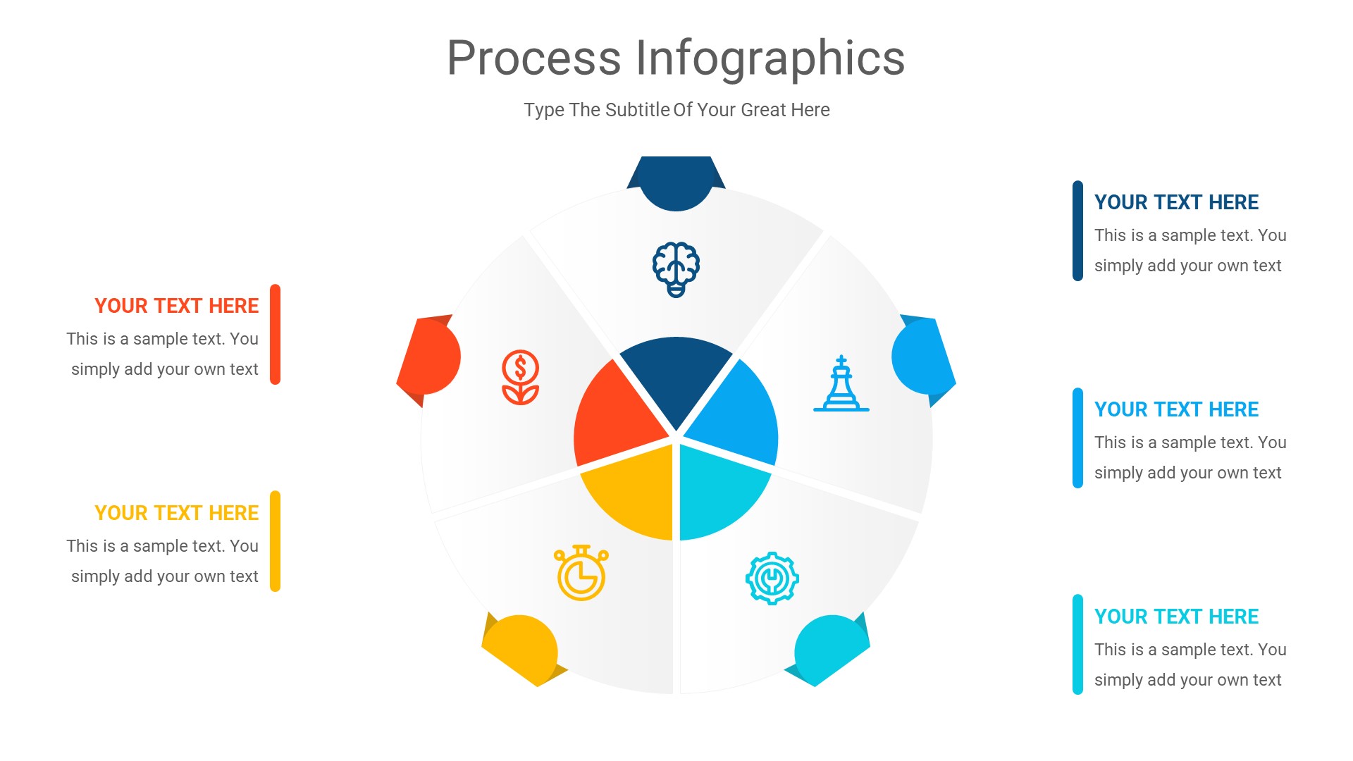 Process Infographics PowerPoint Template diagrams, Presentation Templates
