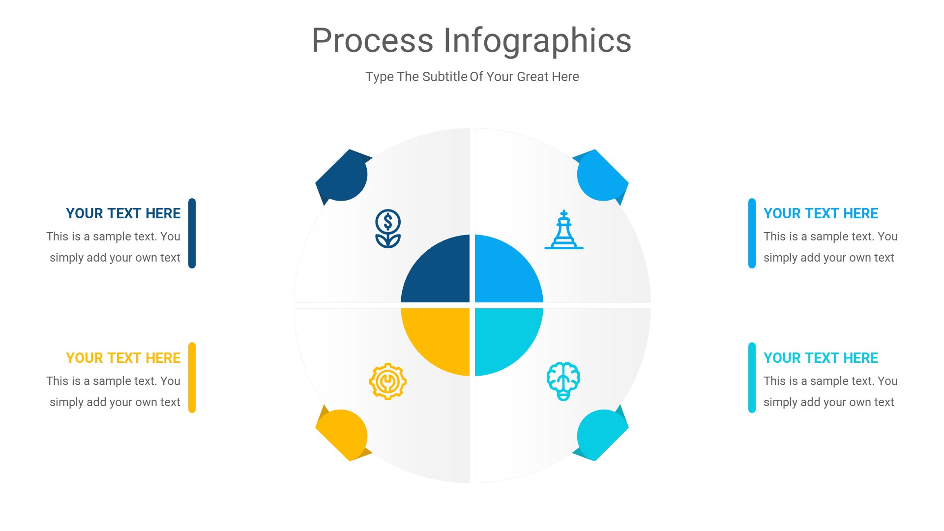 Process Infographics PowerPoint Template diagrams, Presentation Templates