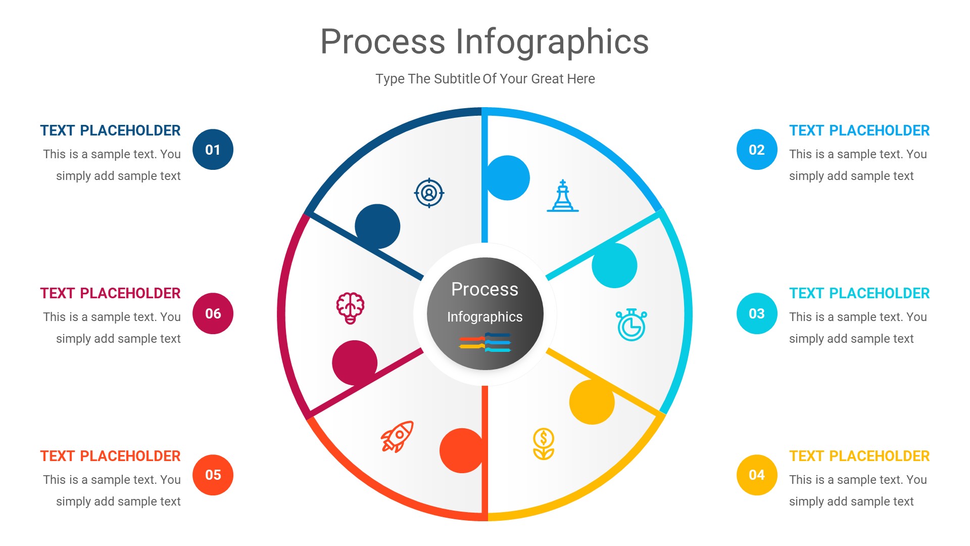 Process Infographics PowerPoint Template diagrams, Presentation Templates