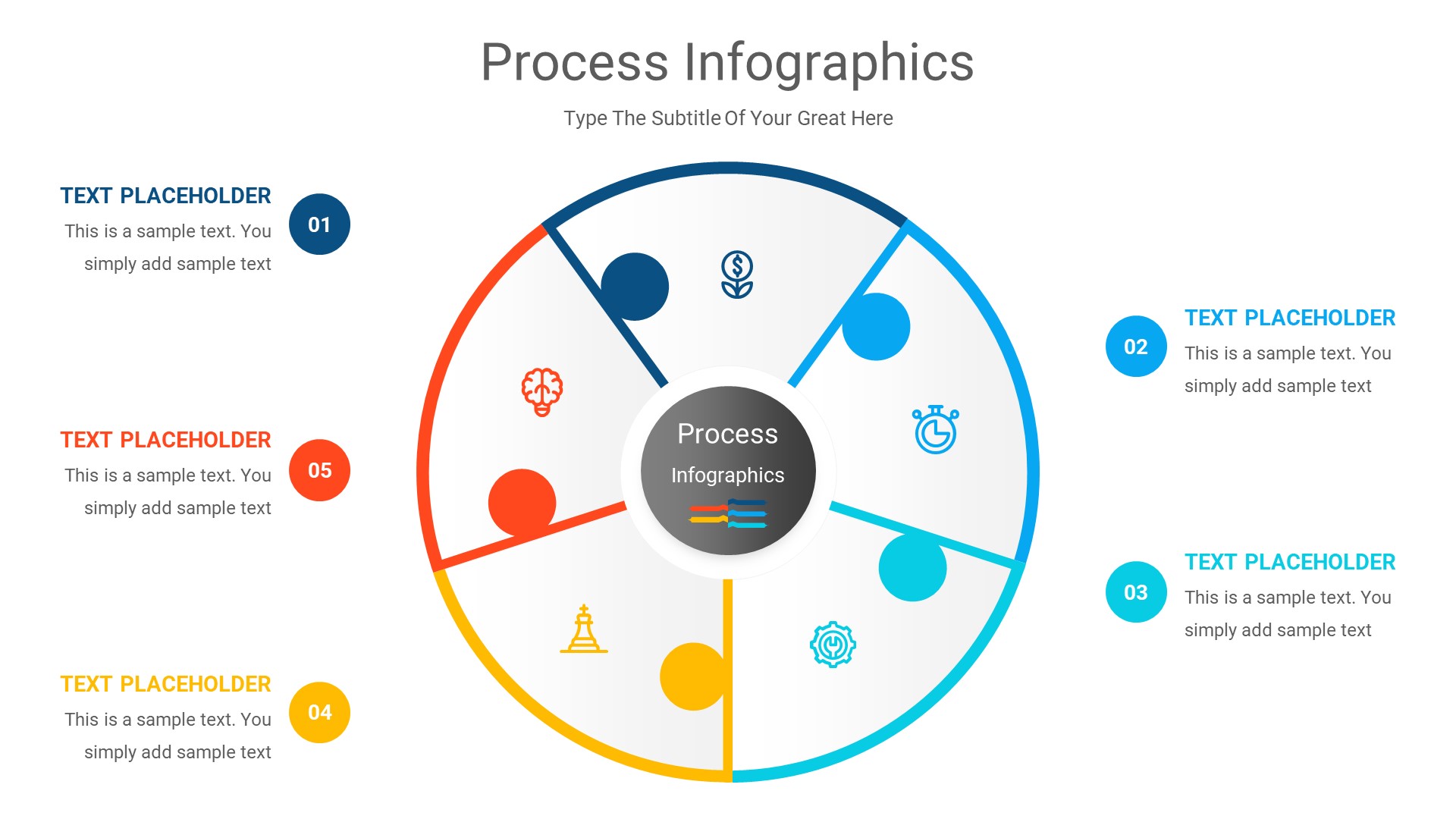 Process Infographics PowerPoint Template diagrams, Presentation Templates