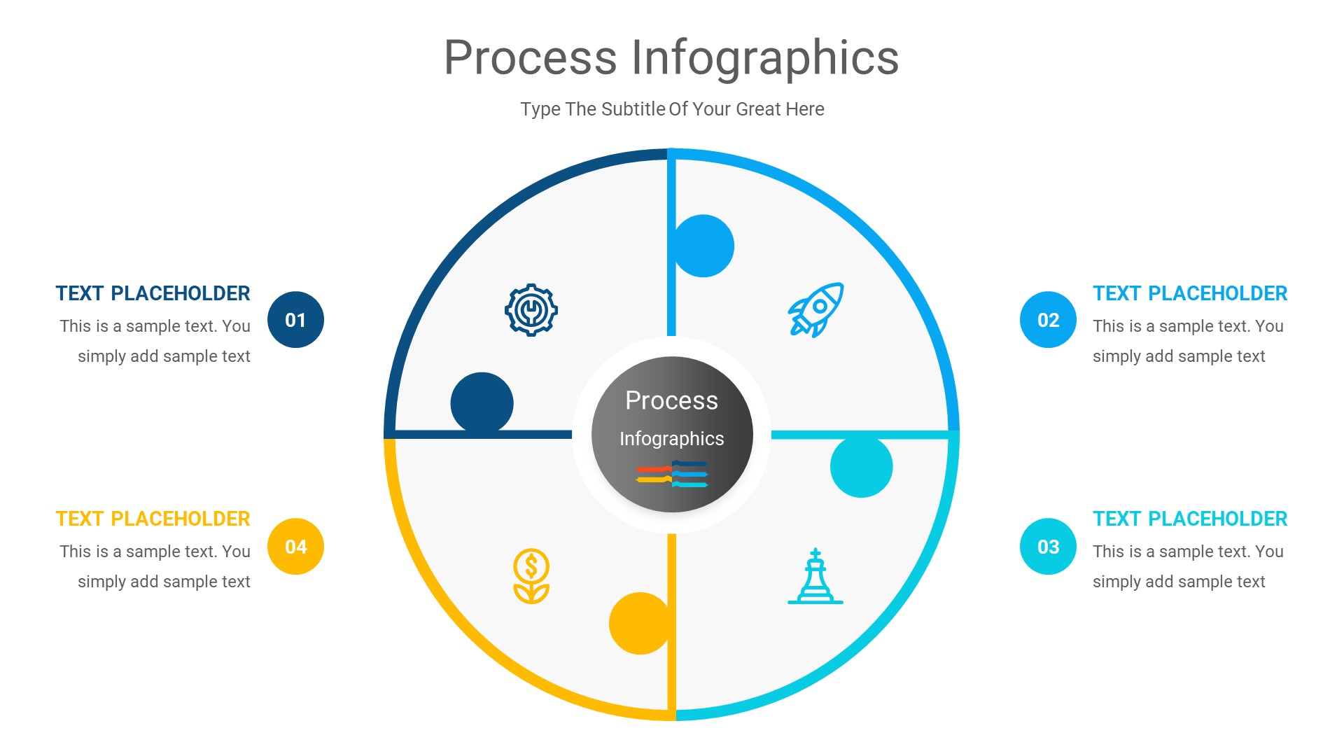 Process Infographics PowerPoint Template diagrams, Presentation Templates