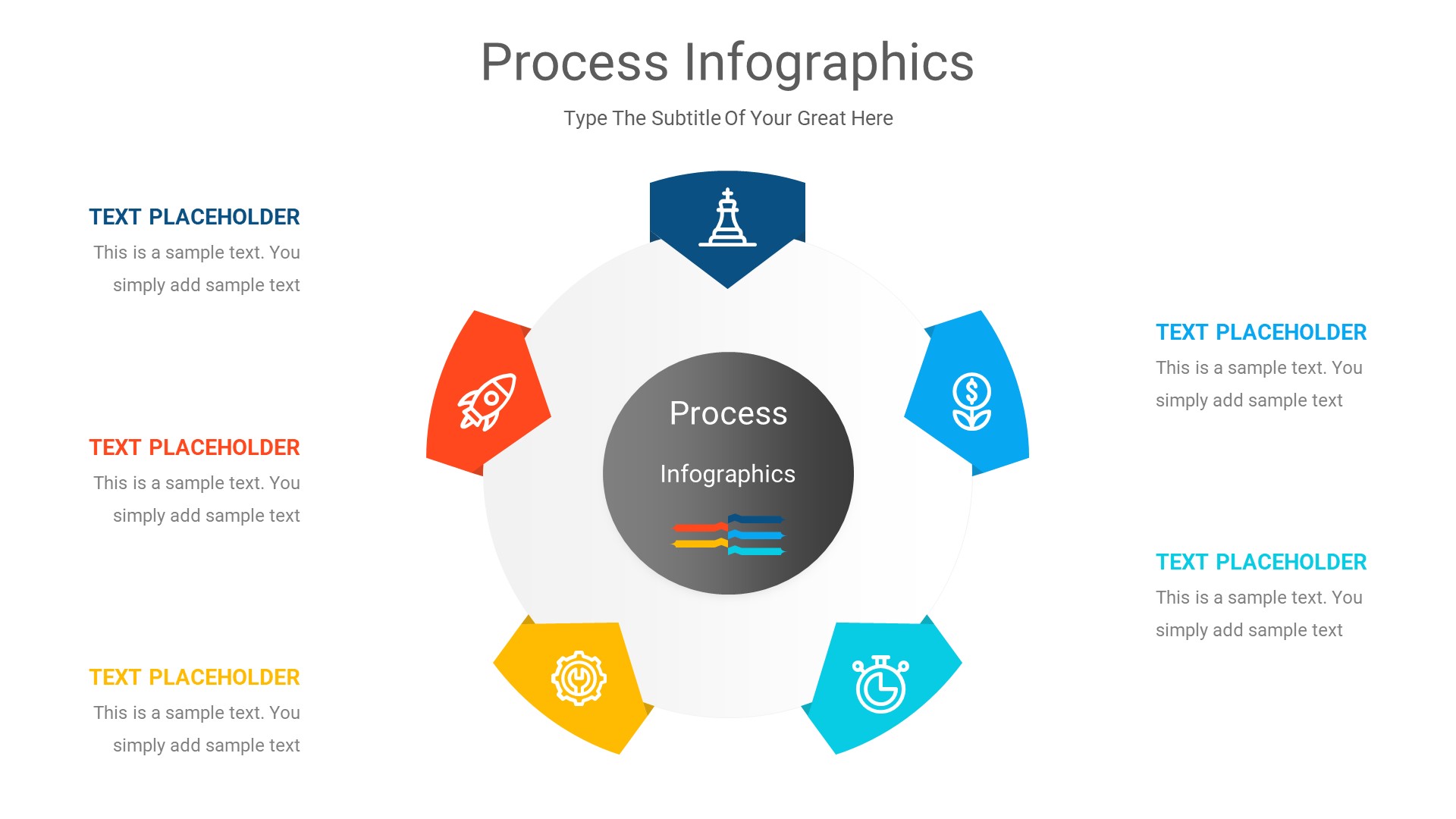 Process Infographics PowerPoint Template diagrams, Presentation Templates