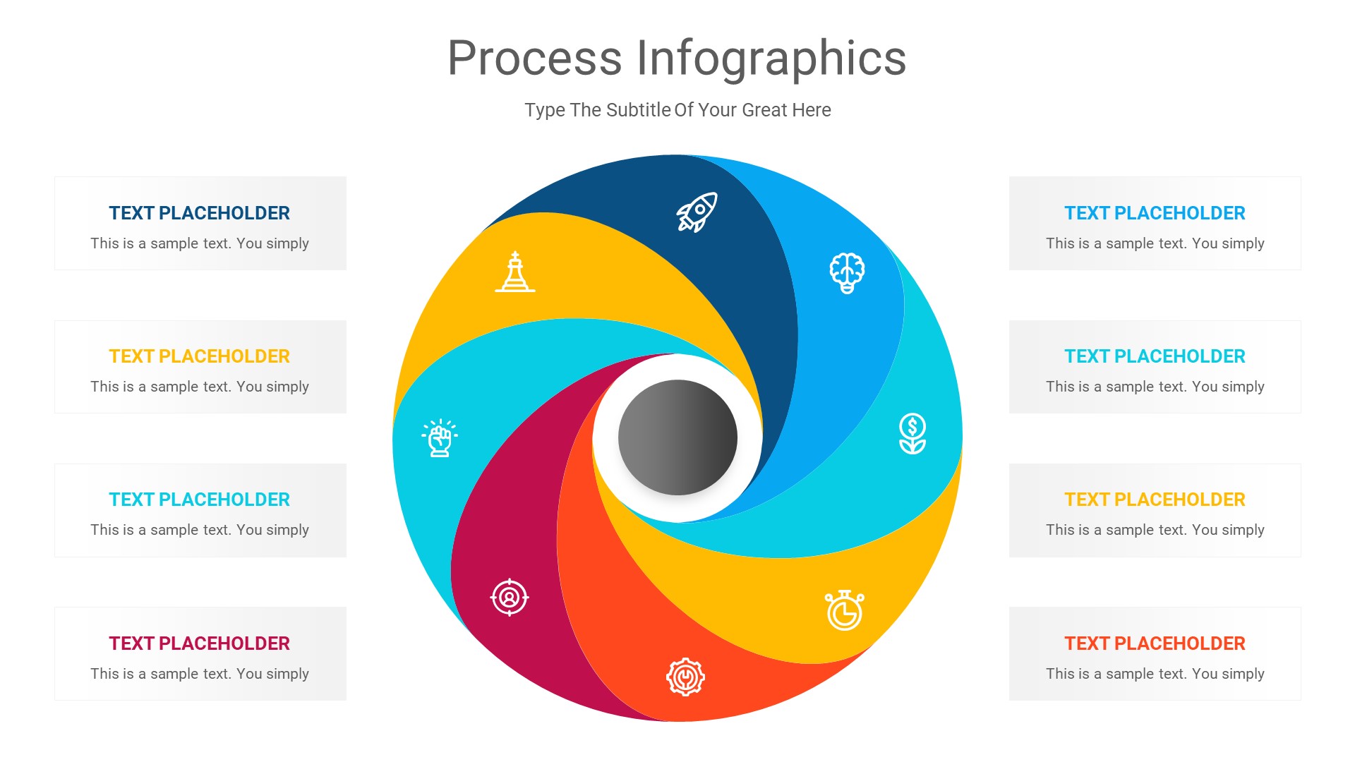 Process Infographics PowerPoint Template diagrams, Presentation Templates