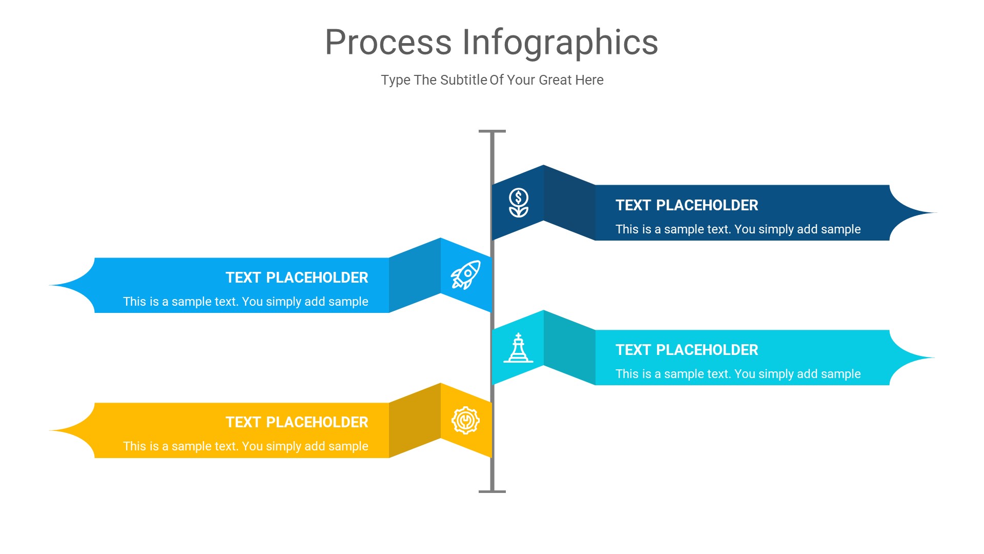 Process Infographics PowerPoint Template diagrams, Presentation Templates