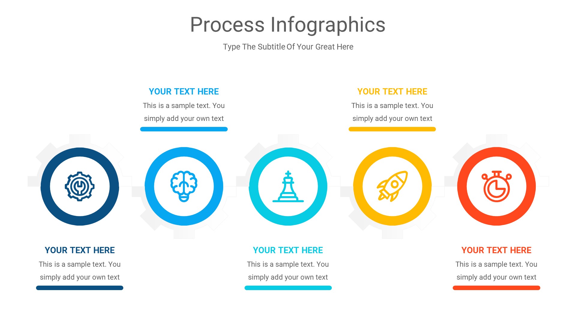 Process Infographics PowerPoint Template diagrams, Presentation Templates