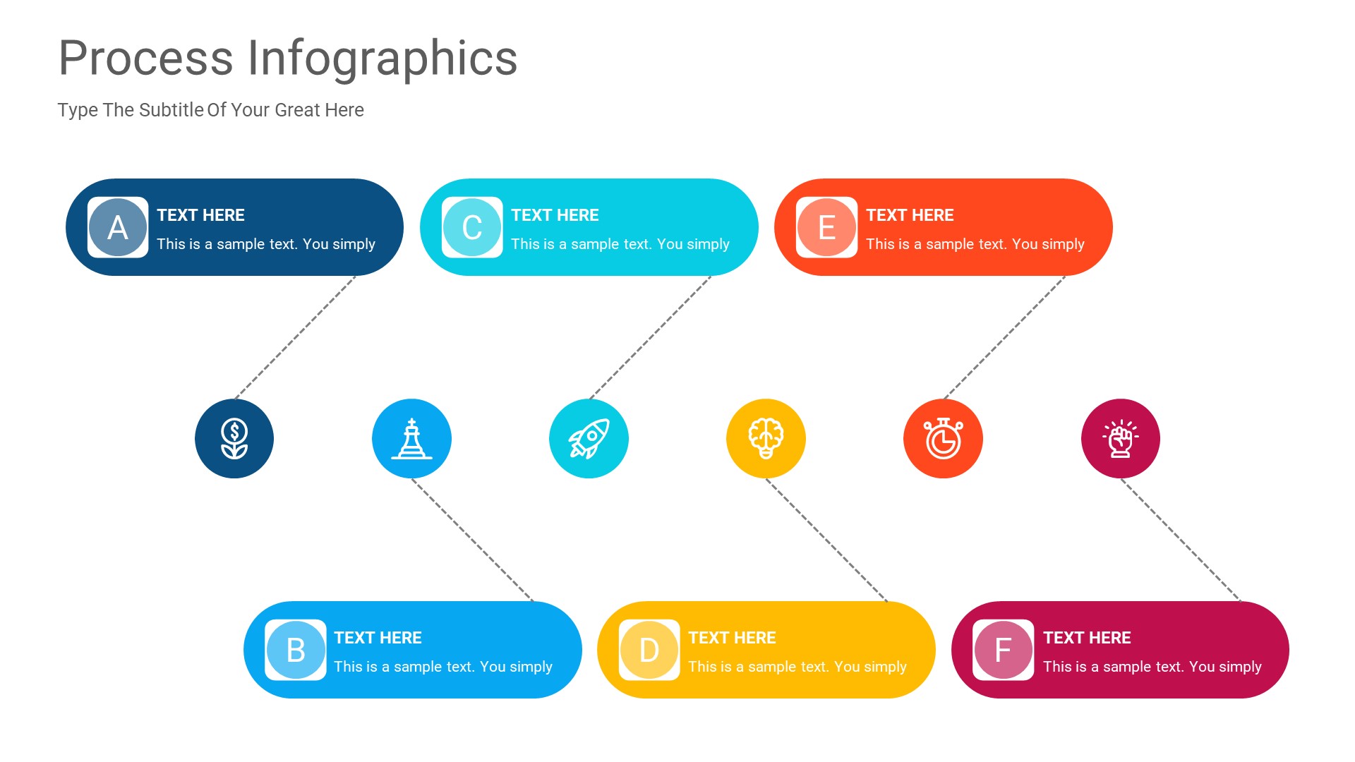 Process Infographics PowerPoint Template diagrams, Presentation Templates