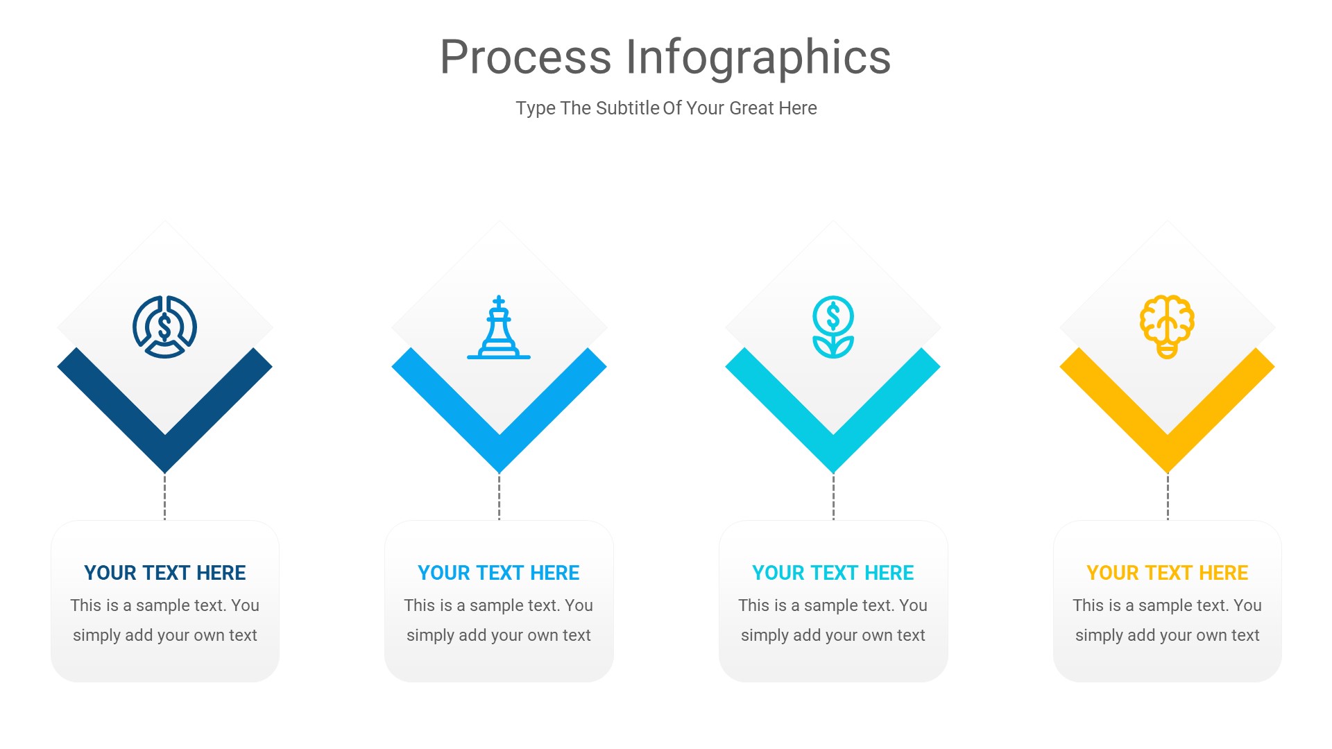Process Infographics PowerPoint Template diagrams, Presentation Templates