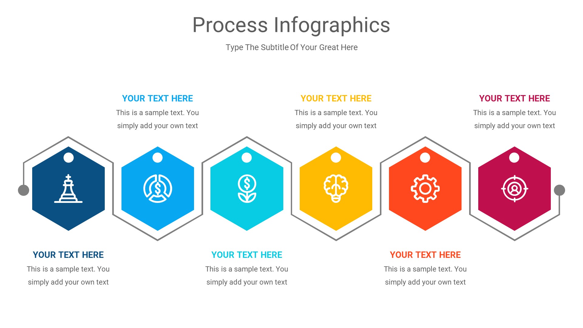 Process Infographics PowerPoint Template diagrams, Presentation Templates