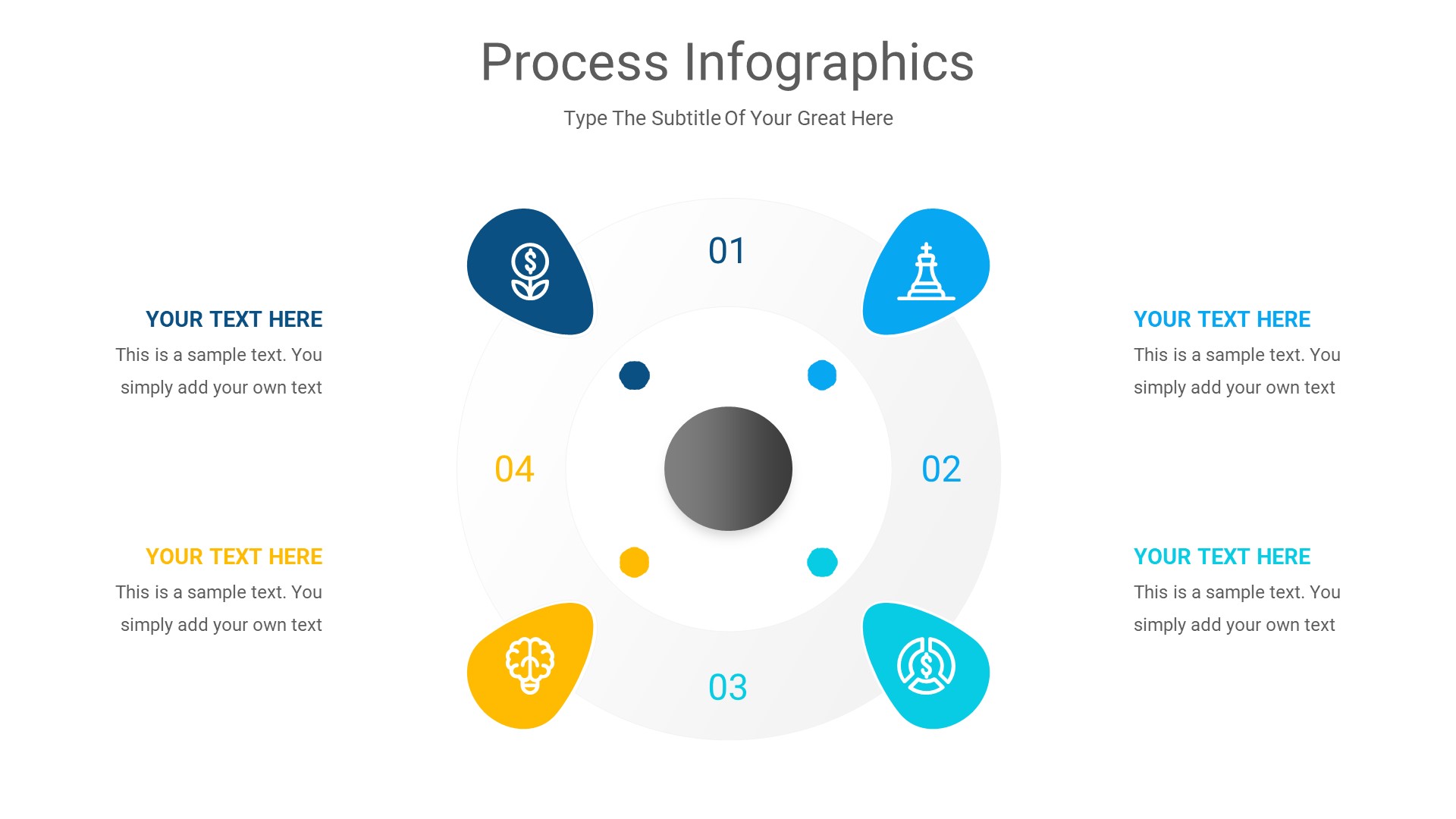 Process Infographics PowerPoint Template diagrams, Presentation Templates