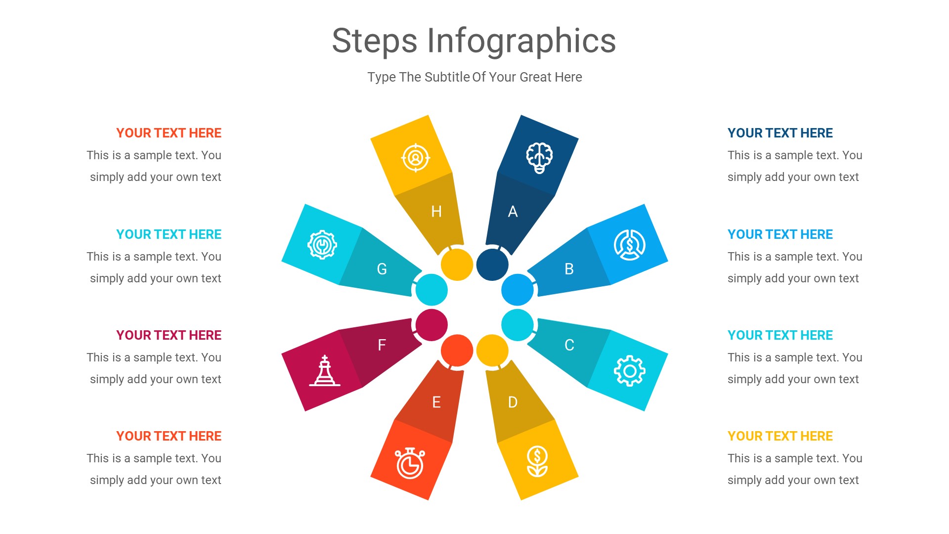 Steps Infographics PowerPoint Template diagrams, Presentation Templates