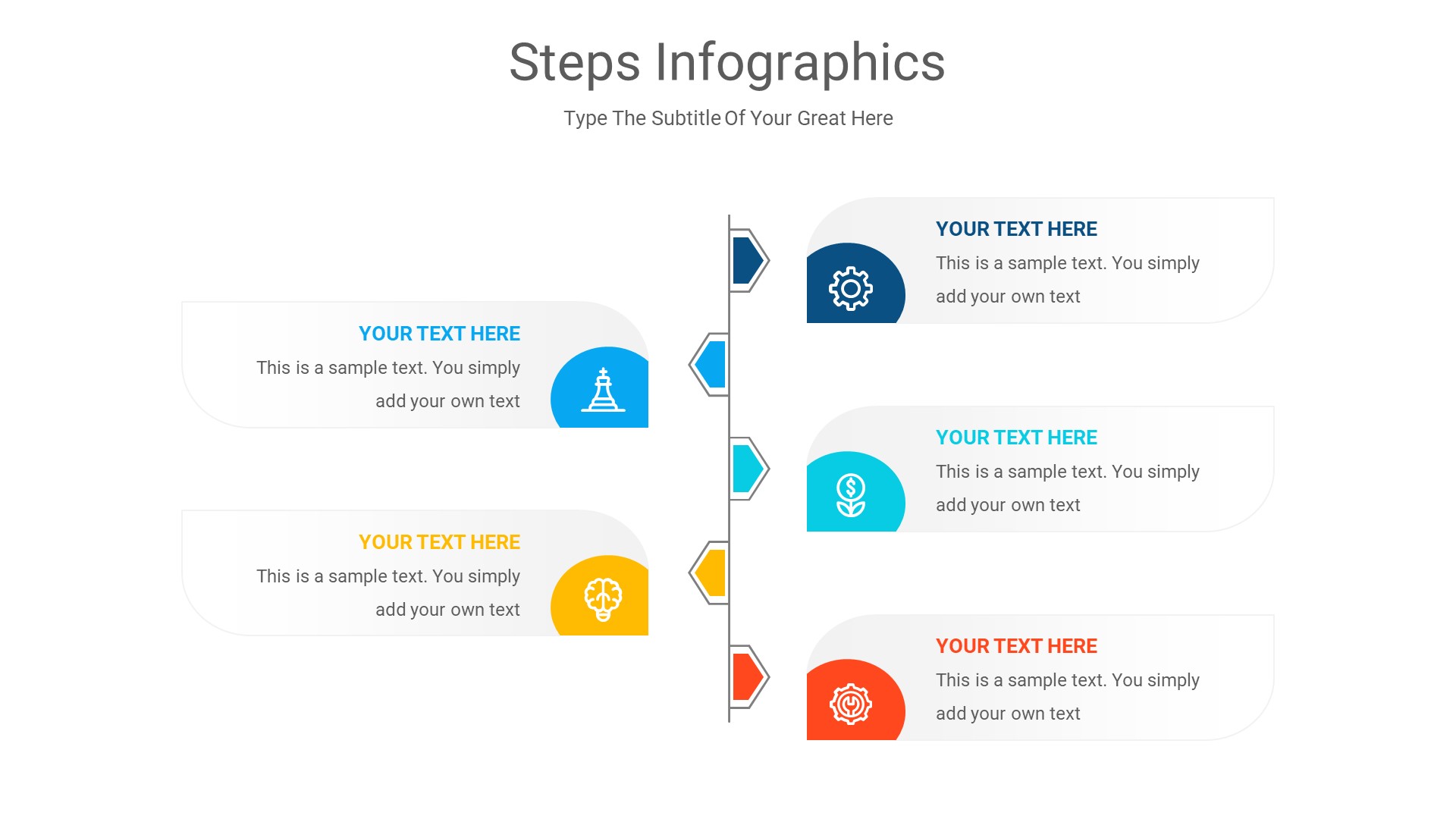 Steps Infographics PowerPoint Template diagrams, Presentation Templates