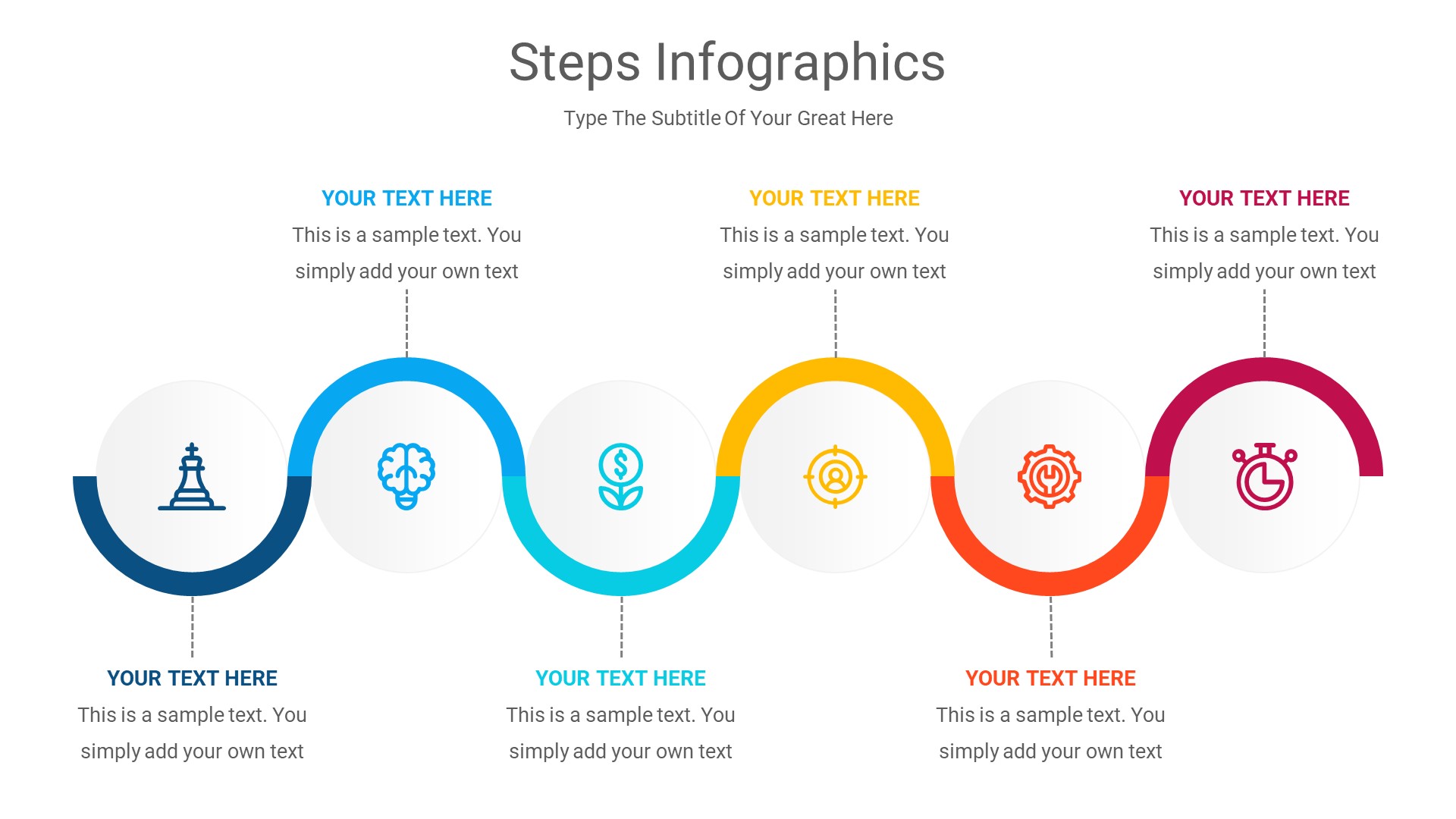 Steps Infographics PowerPoint Template diagrams, Presentation Templates