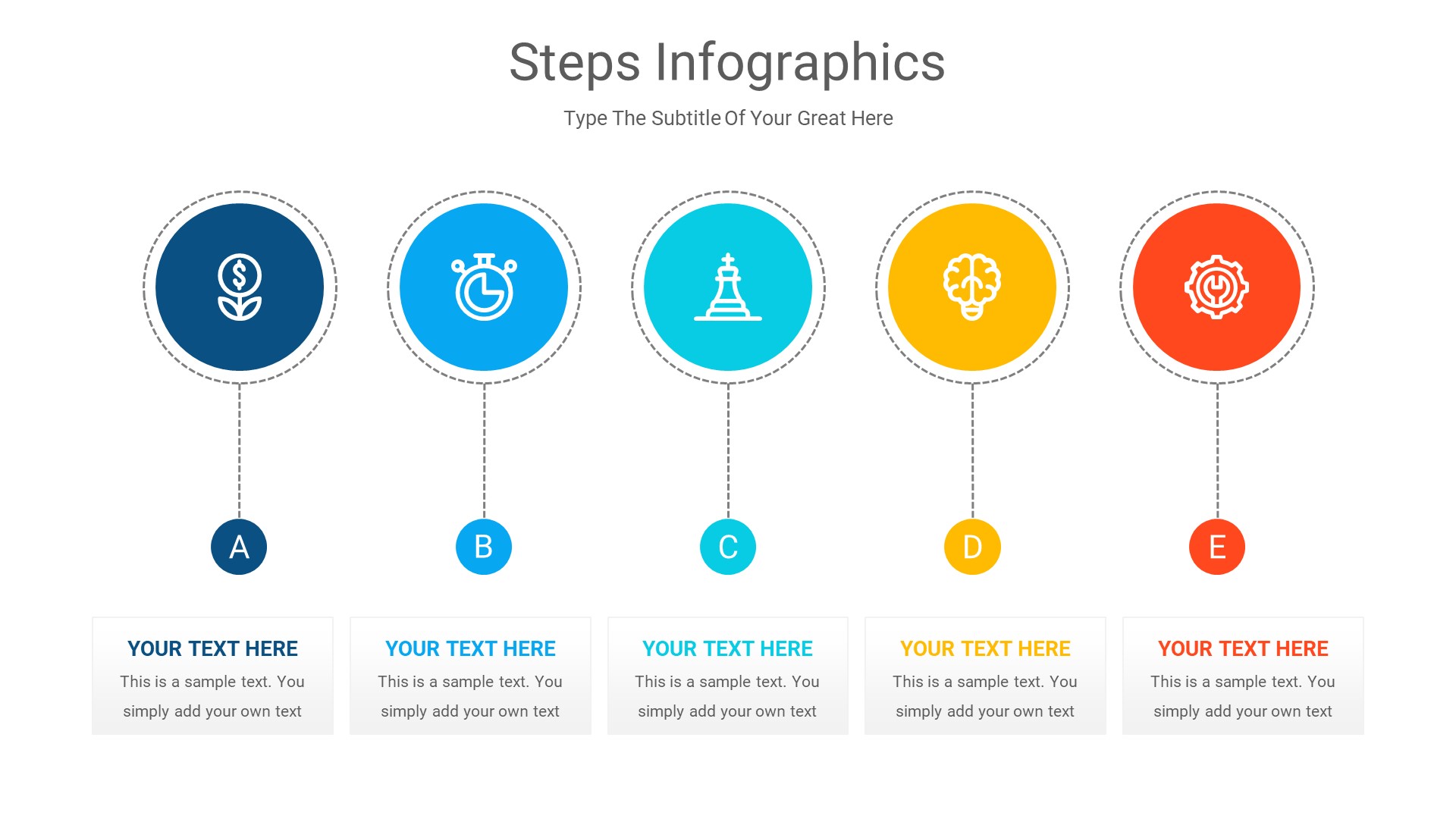 Steps Infographics PowerPoint Template diagrams, Presentation Templates