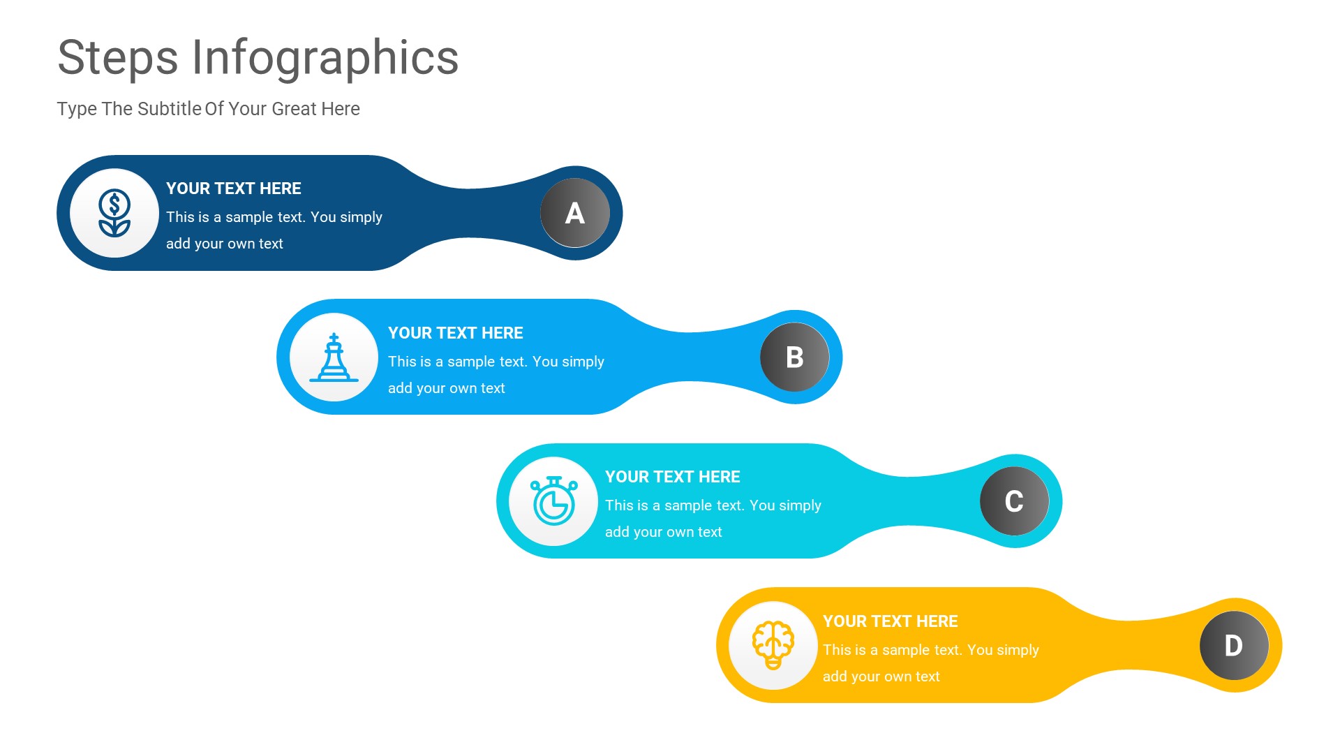 Steps Infographics PowerPoint Template diagrams, Presentation Templates