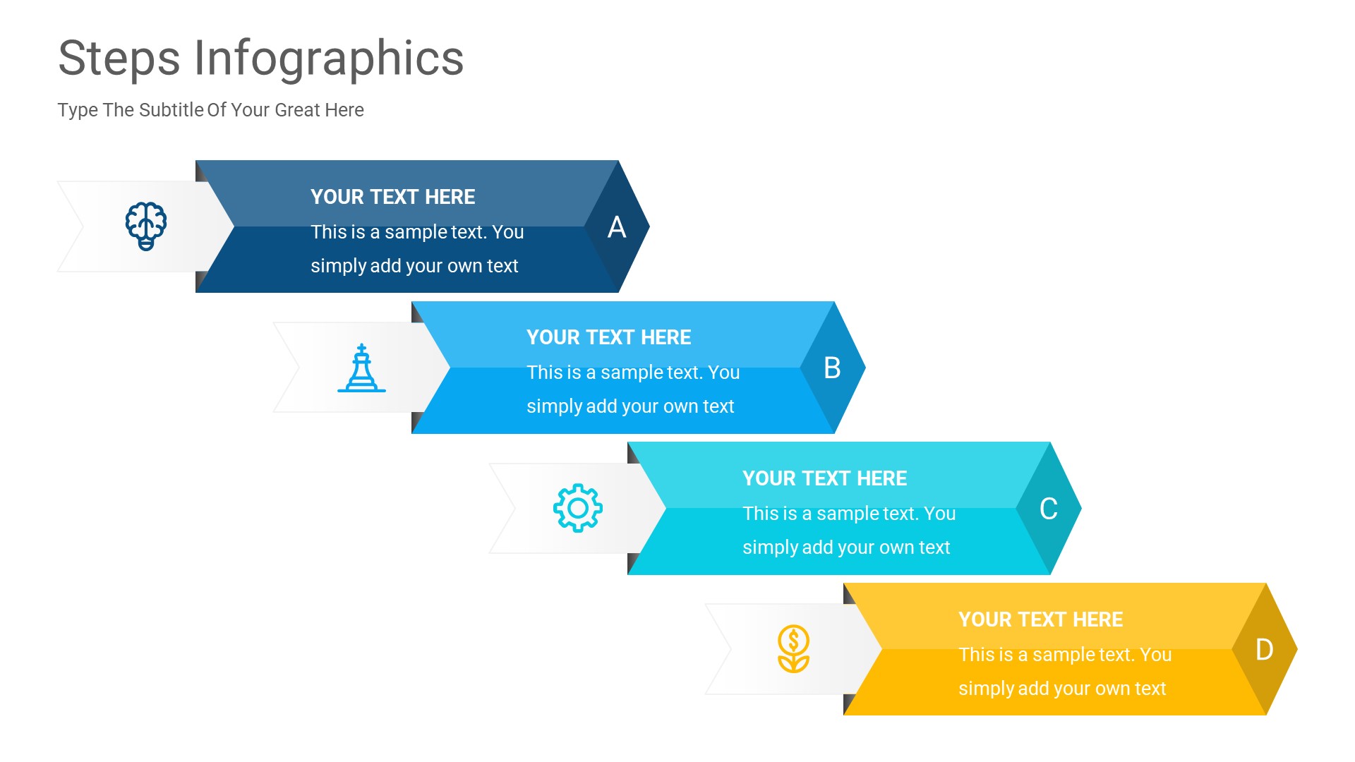 Steps Infographics PowerPoint Template diagrams, Presentation Templates