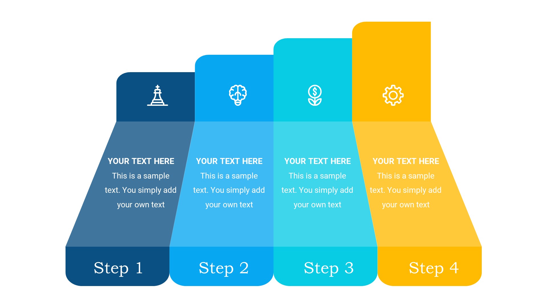 Steps Infographics PowerPoint Template diagrams, Presentation Templates