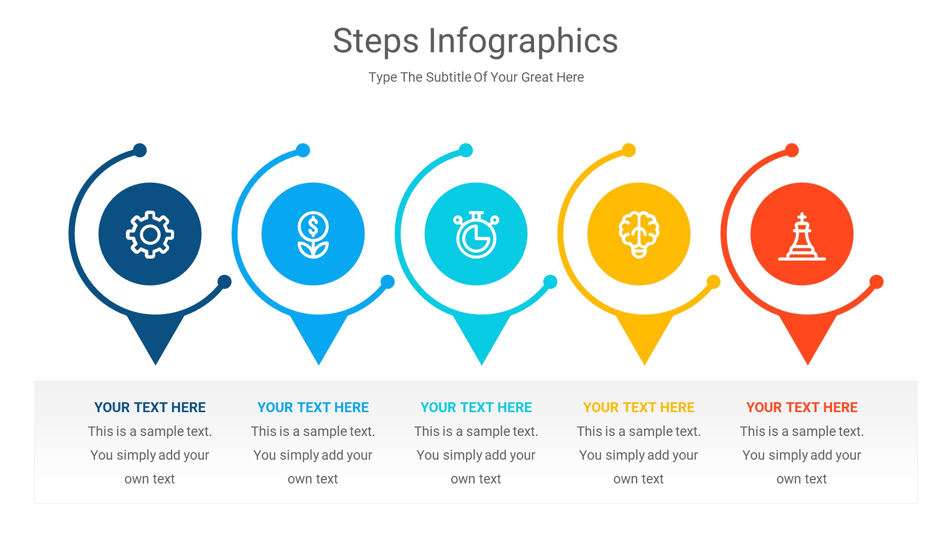 Steps Infographics PowerPoint Template diagrams, Presentation Templates