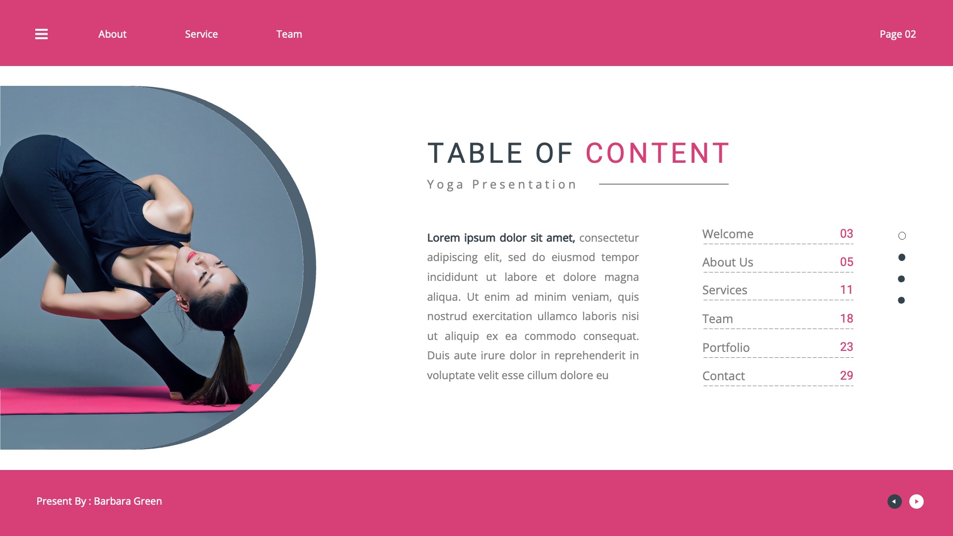 Yogate - Yoga Powerpoint Template, Presentation Templates | GraphicRiver