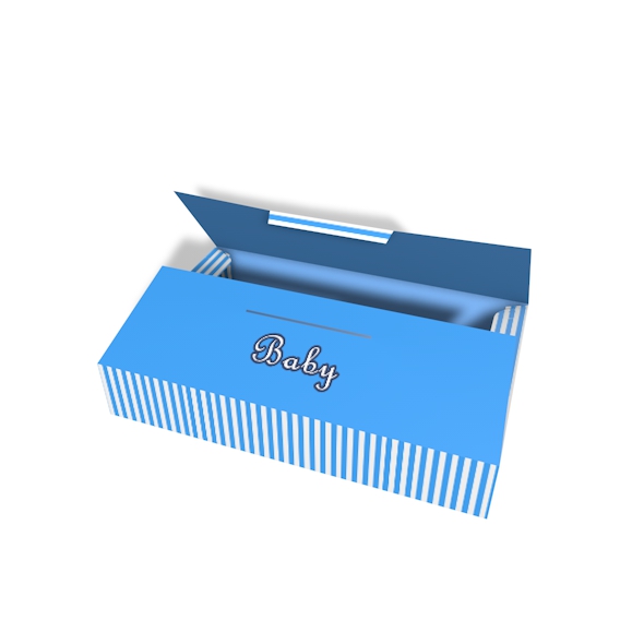 Baby blue box by graphicstockphoto | 3DOcean