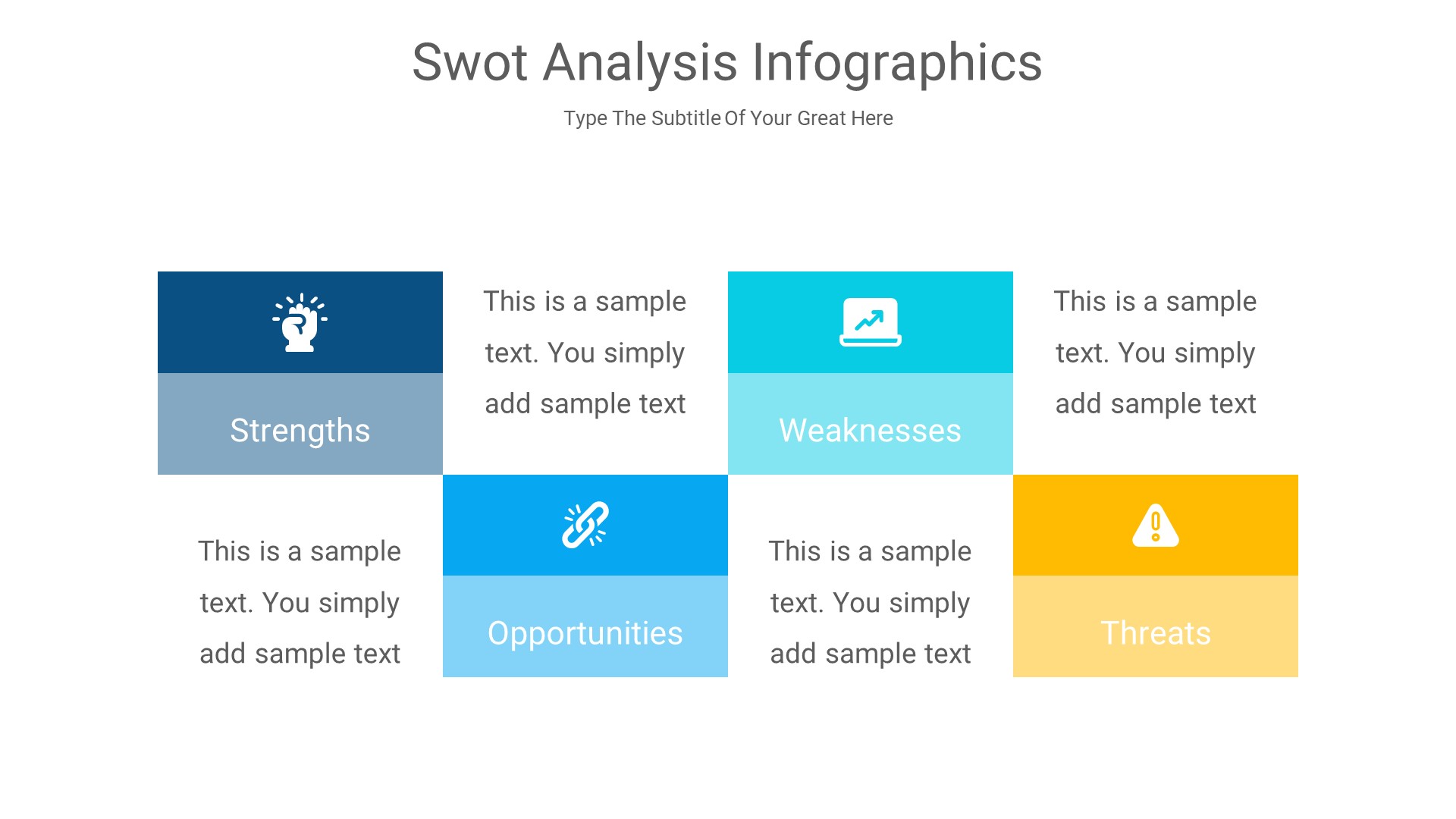 Swot Analysis Infographics PowerPoint Template diagrams, Presentation ...