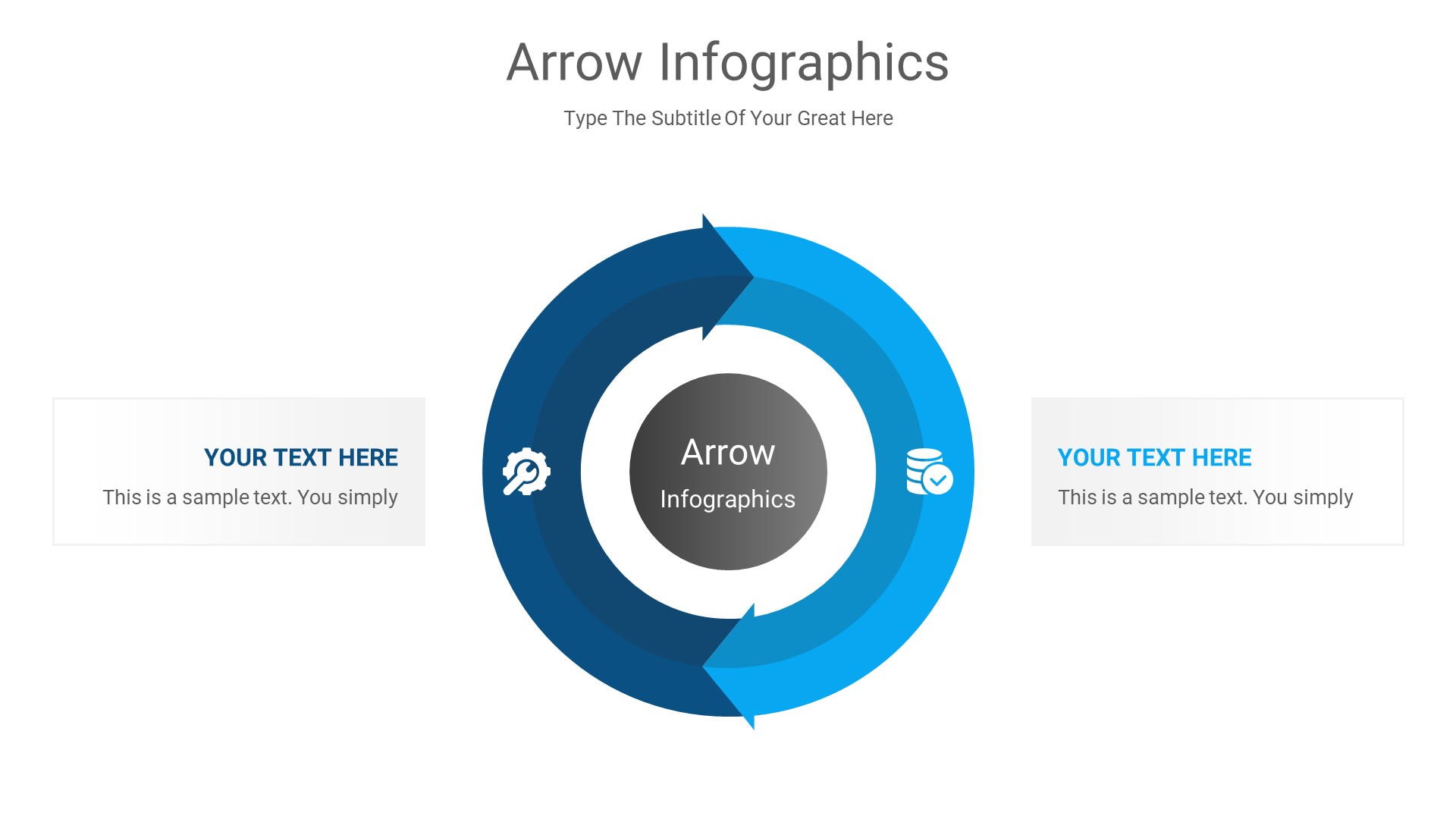 Arrow Infographics PowerPoint Template Diagrams, Presentation Templates