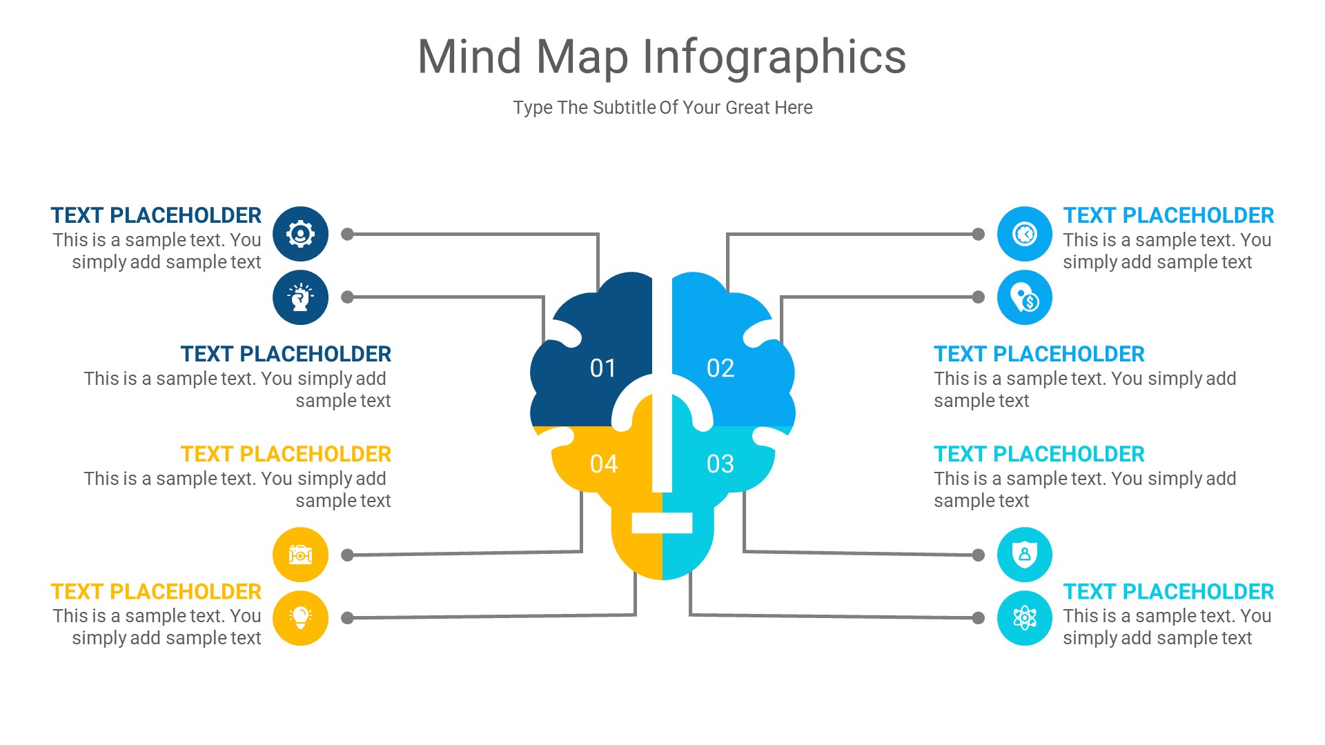 Mind Map Diagrams PowerPoint Presentation Template, Presentation Templates