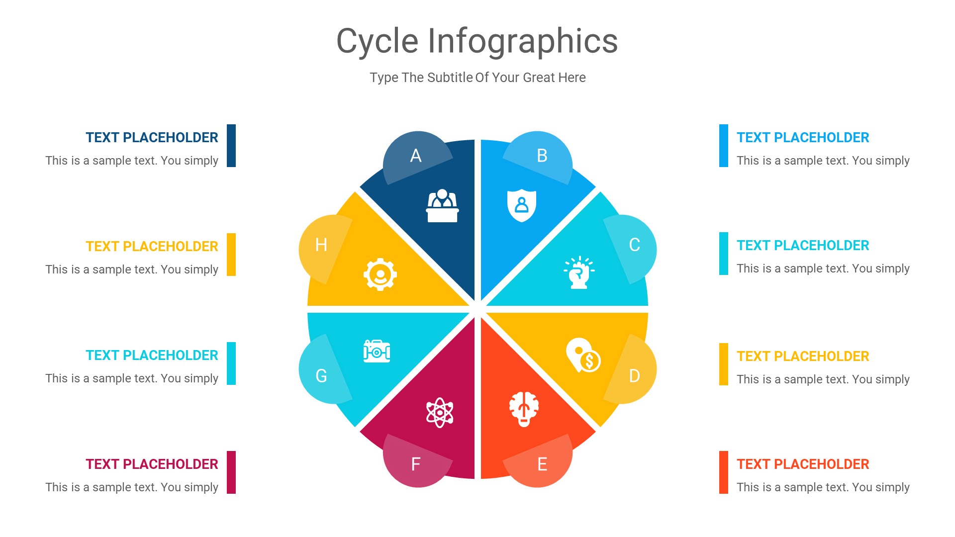 Cycle Infographics PowerPoint Presentation, Presentation Templates